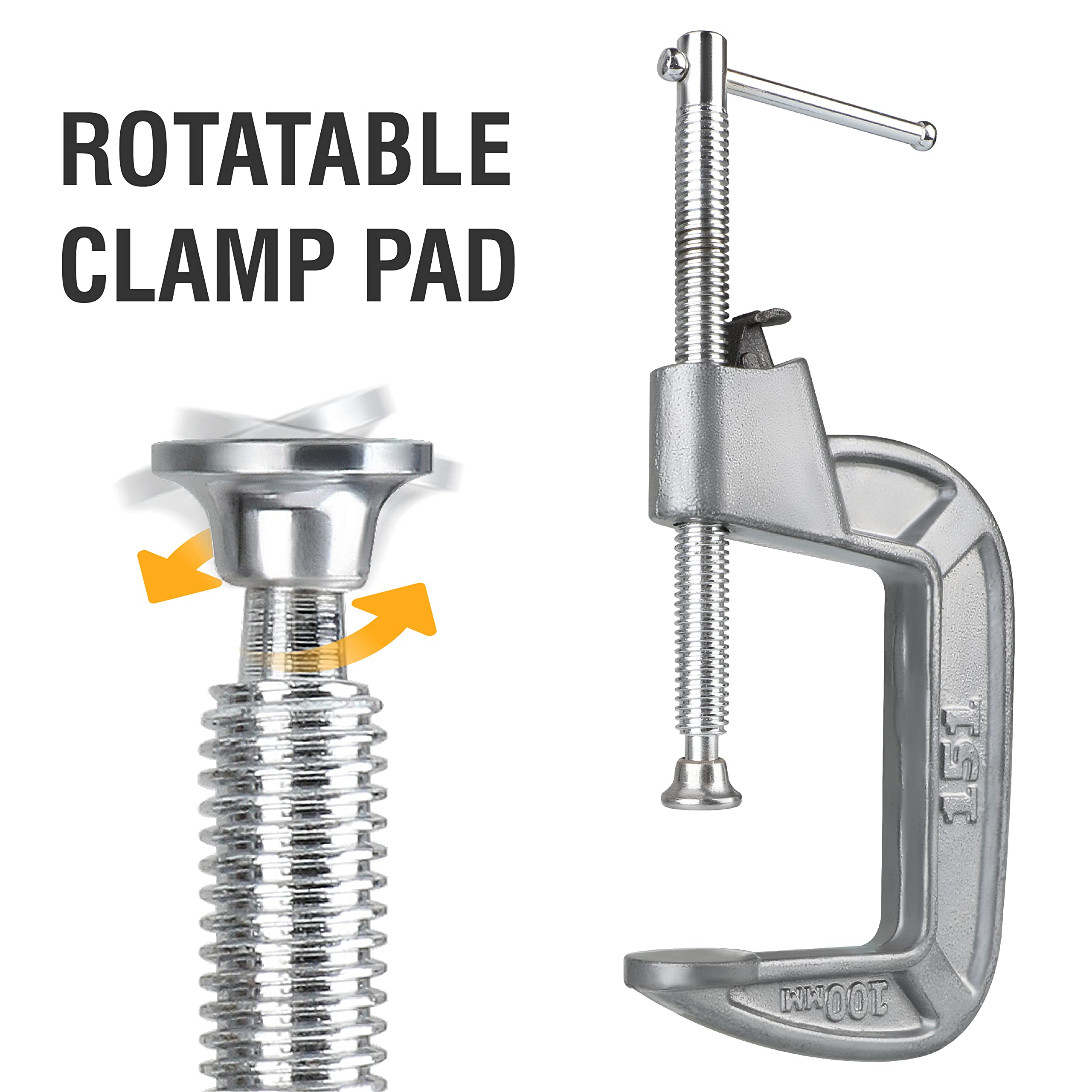 Snapklik.com : Olympia Tools 4In X 3In Turbo Clamp