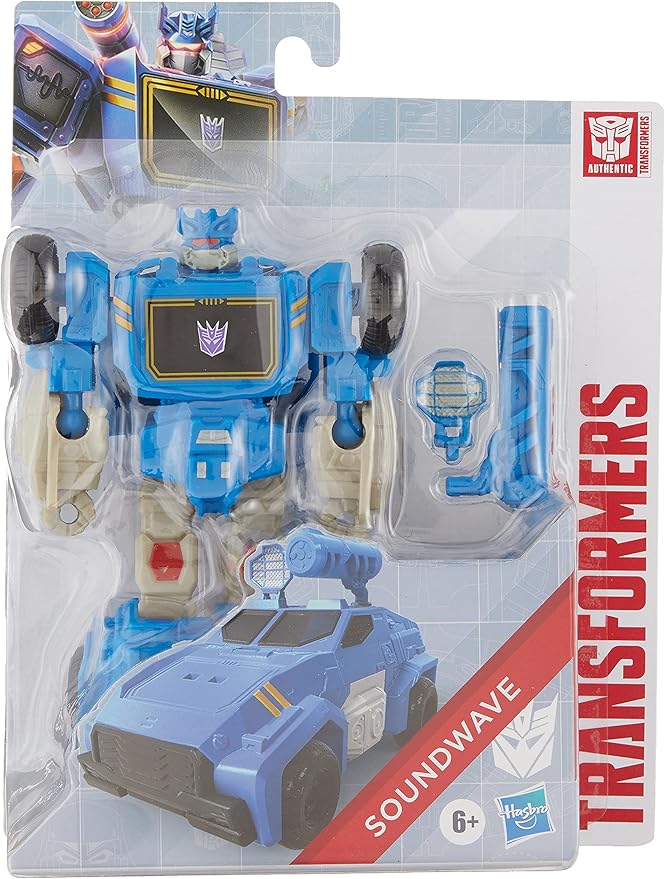 Amazon.com: Transformers TRA Authentics Alpha Soundwave : Toys & Games
