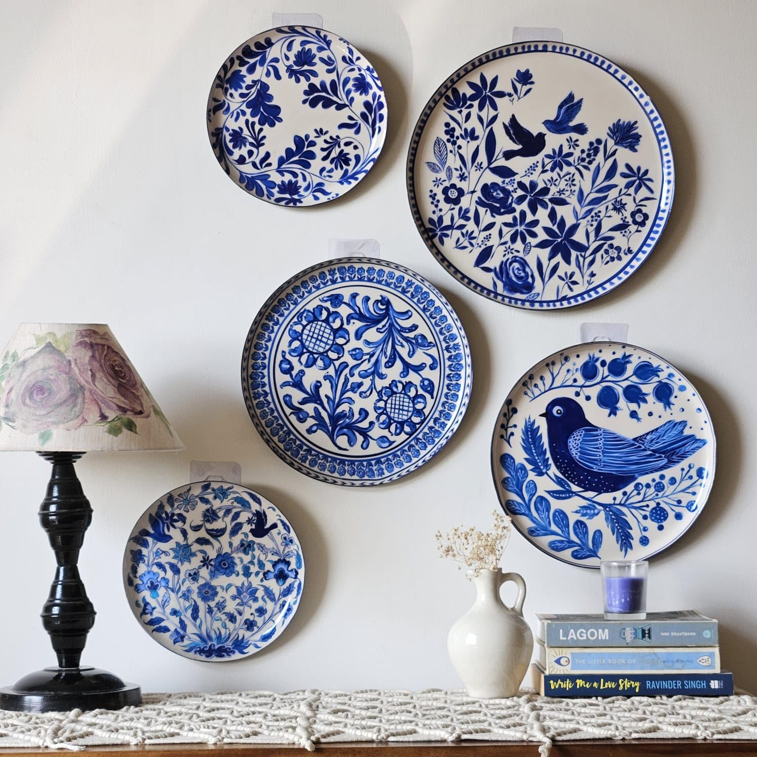 RITUALISTIC Holland Wall Plates- Set of 5 |Home Decor | Painting ...