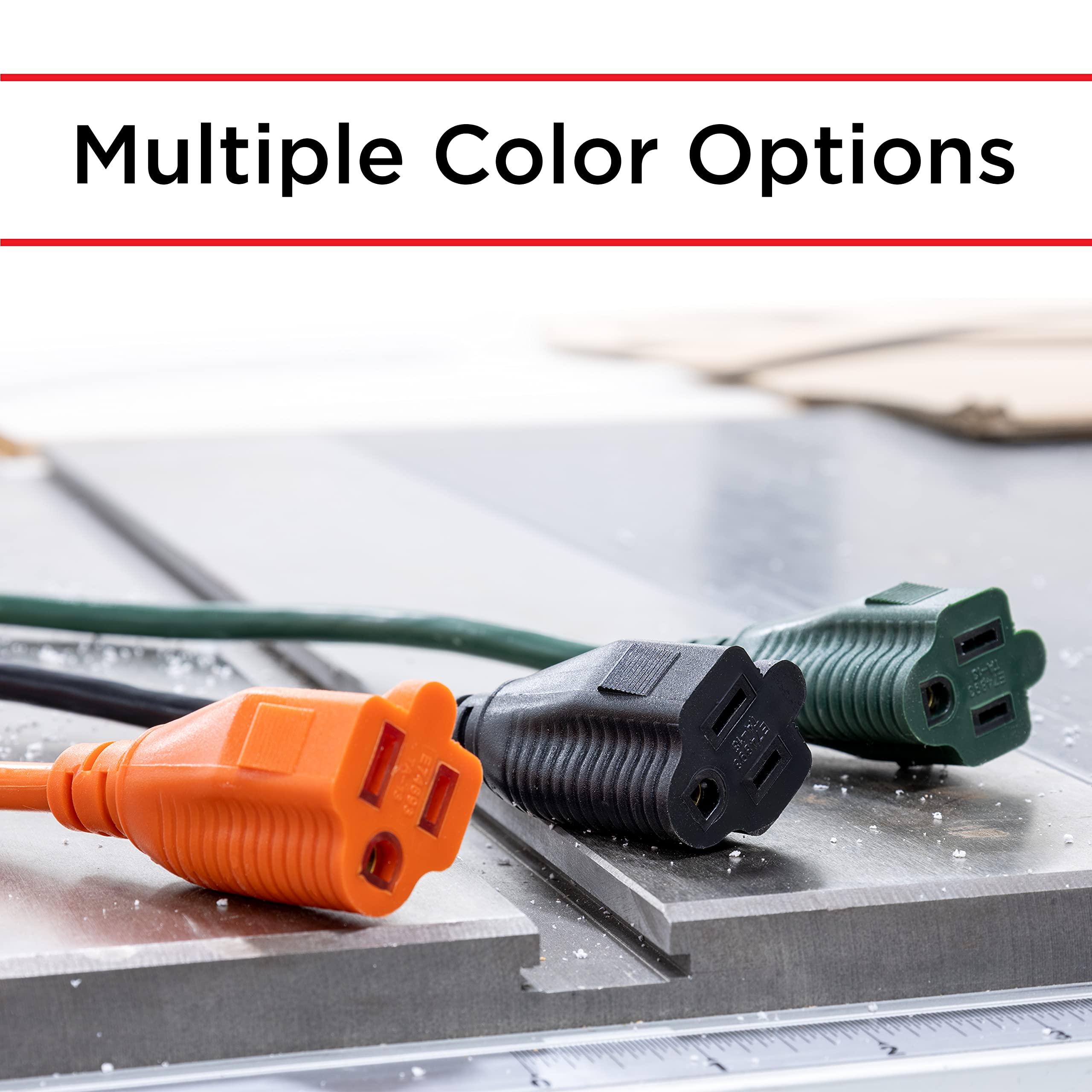 Snapklik.com : Outdoor Extension Cord, 25 Ft, Heavy Duty, UL Certified ...