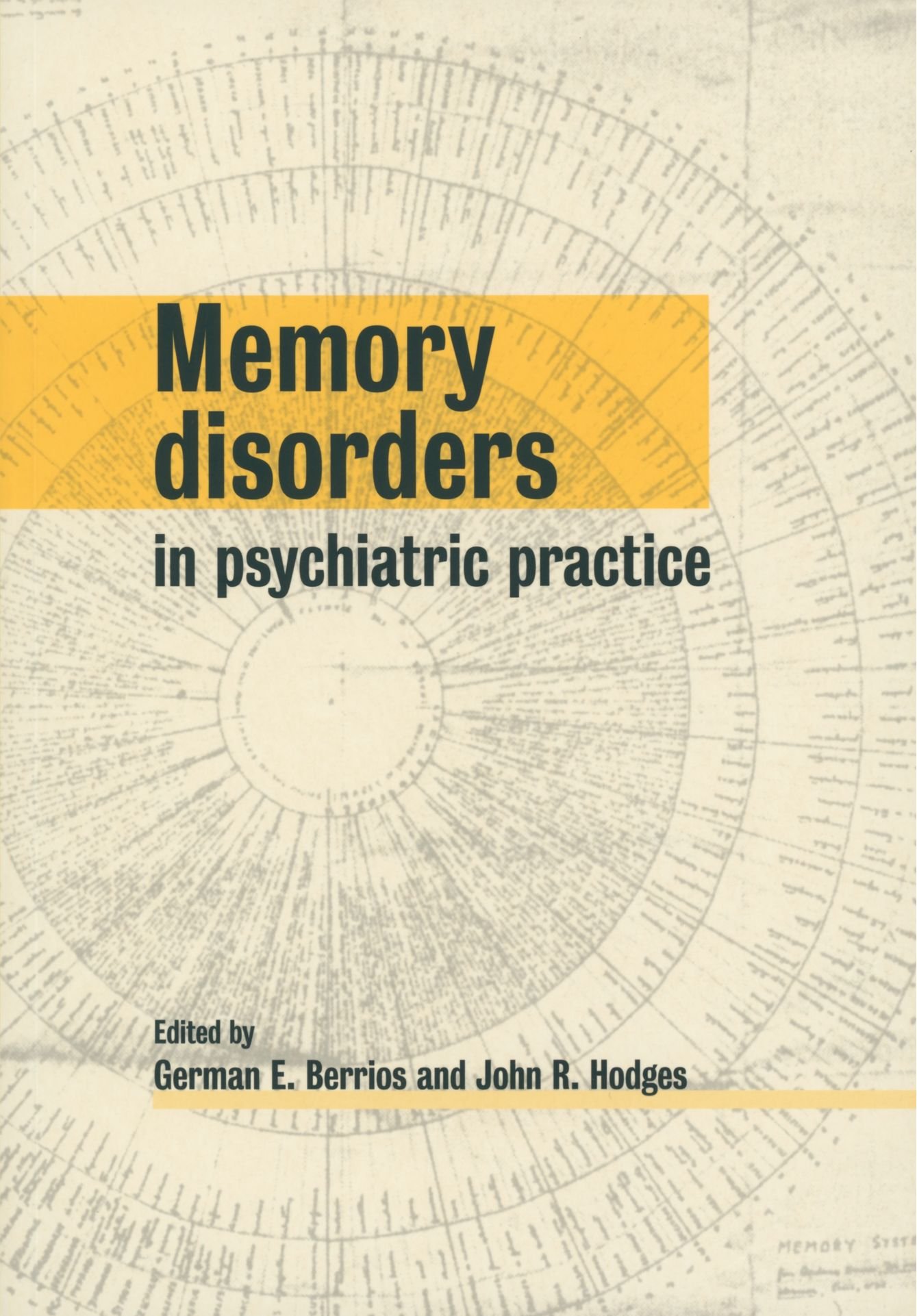 Memory Disorders in Psychiatric Practice: 9780521576710: Medicine ...