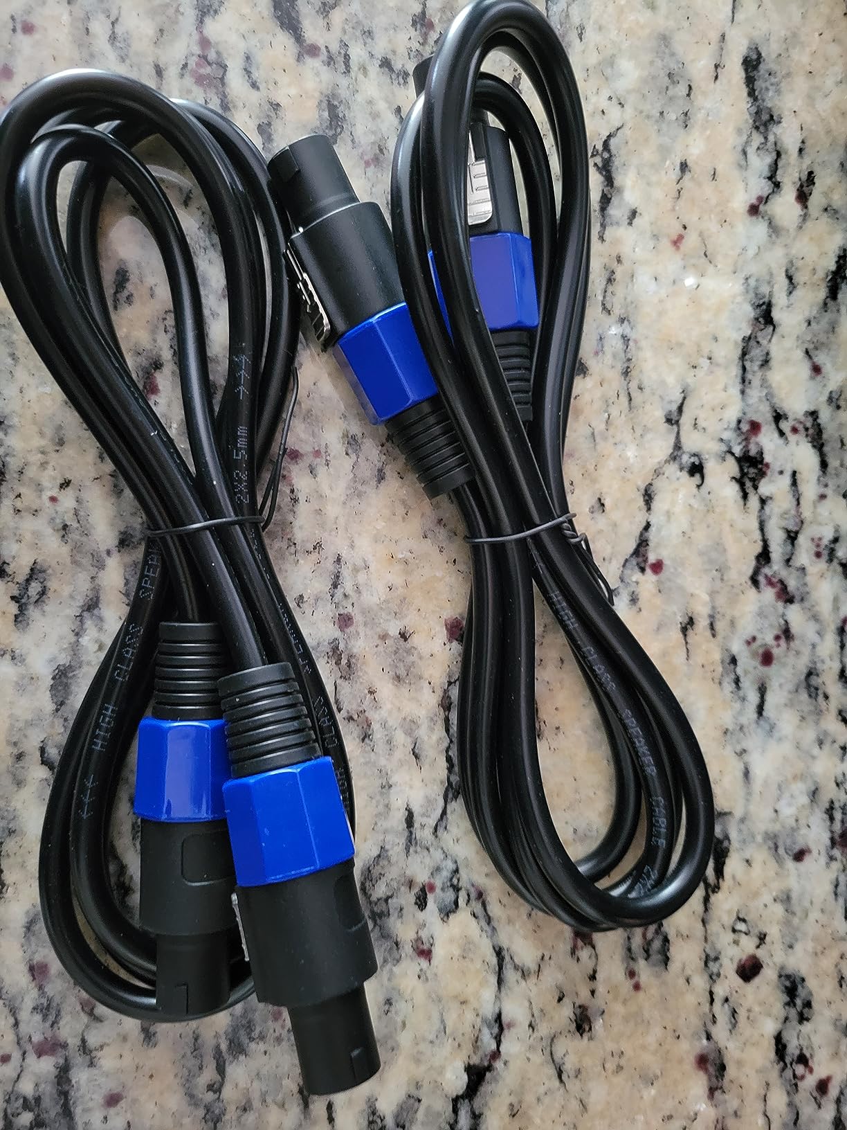 $10/mo - Finance EPYOADO 2 Pack 50 feet Professional Speakon to Speakon ...