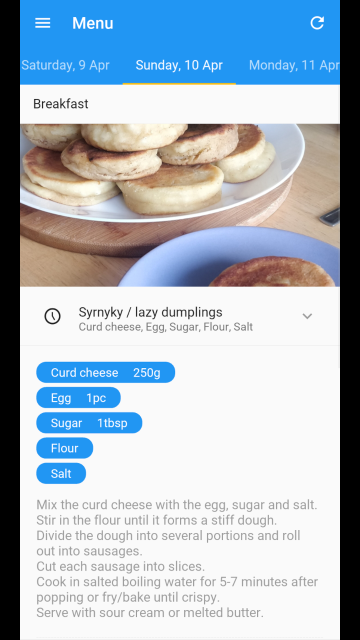 M.A.Ge - your automated menu generator - App on Amazon Appstore
