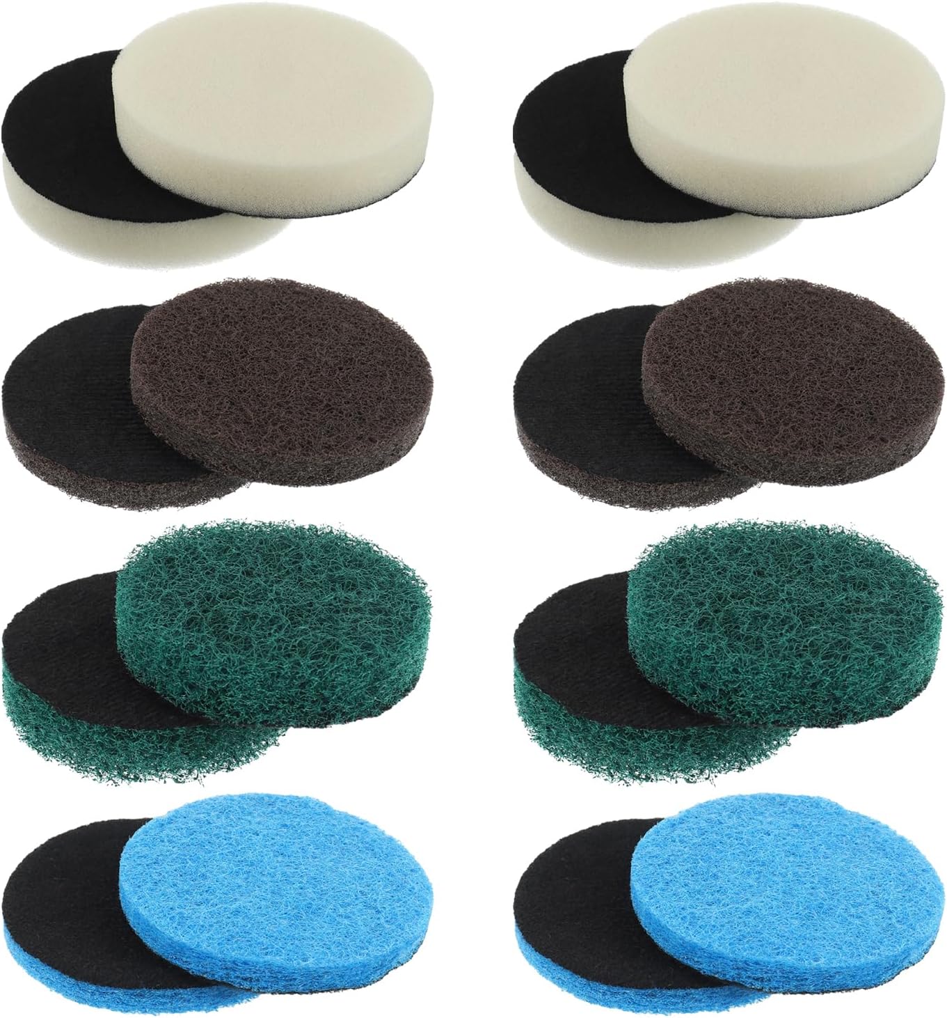 Amazon.com: EPLZON 16pcs Electric Cleaning Brush Pad Set 4 Foam Pads 4 ...