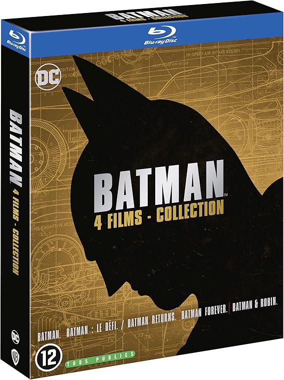 Batman - 4 Films : Collection 1989-1997 [Blu-Ray]: Amazon.fr: Michael ...