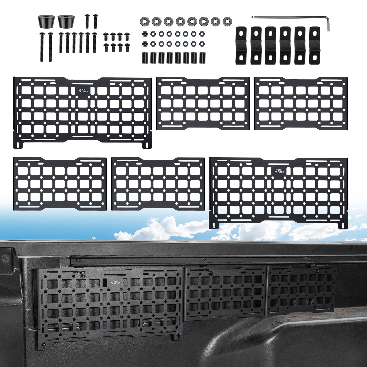 Amazon.com: JOYTUTUS Molle Panel Compatible with 2005-2023 Tacoma ...