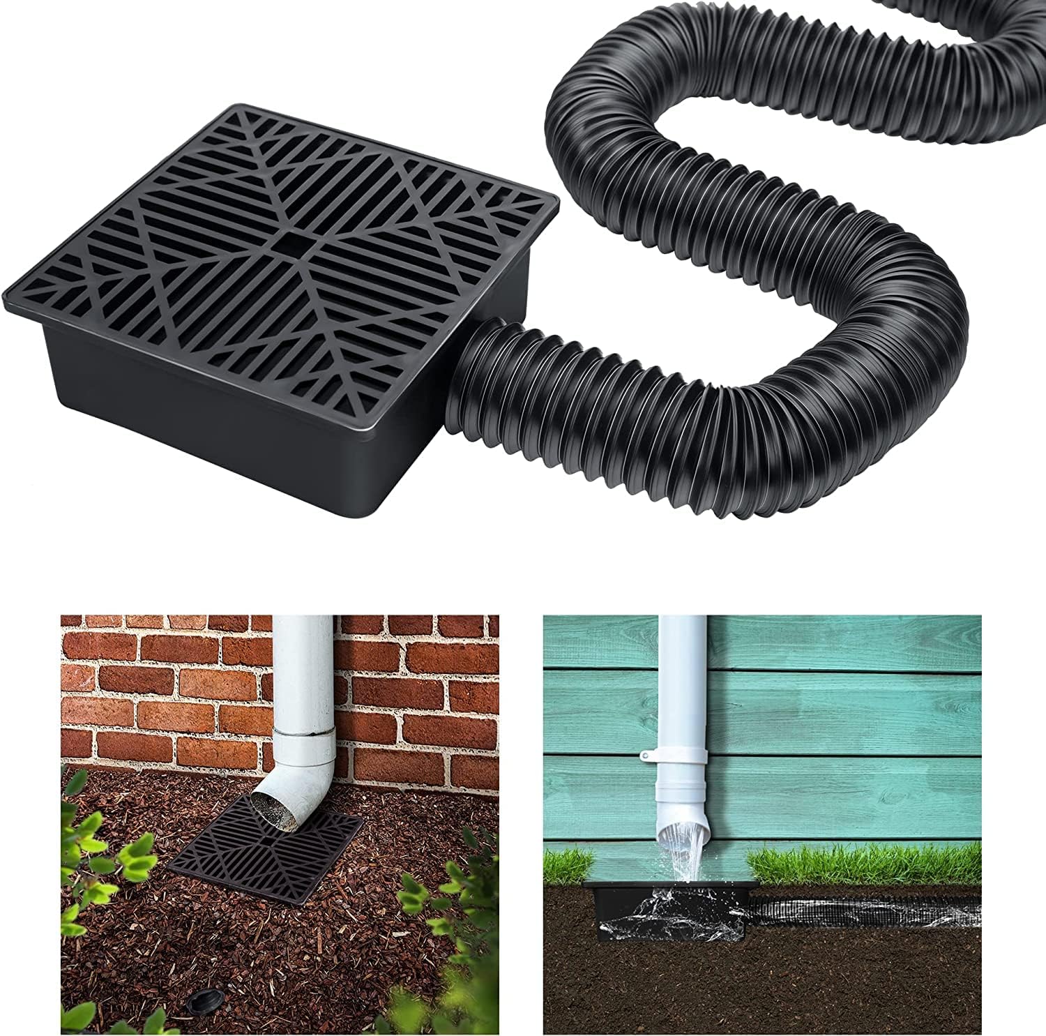 Catch Basin Drain Kit,Downspout Extension Kit,Gutter Downspout ...