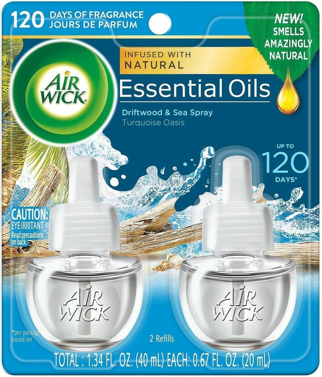 Amazon.com : Air Wick Vibrant Plug in Scented Oil Refill, 2ct, Winter ...