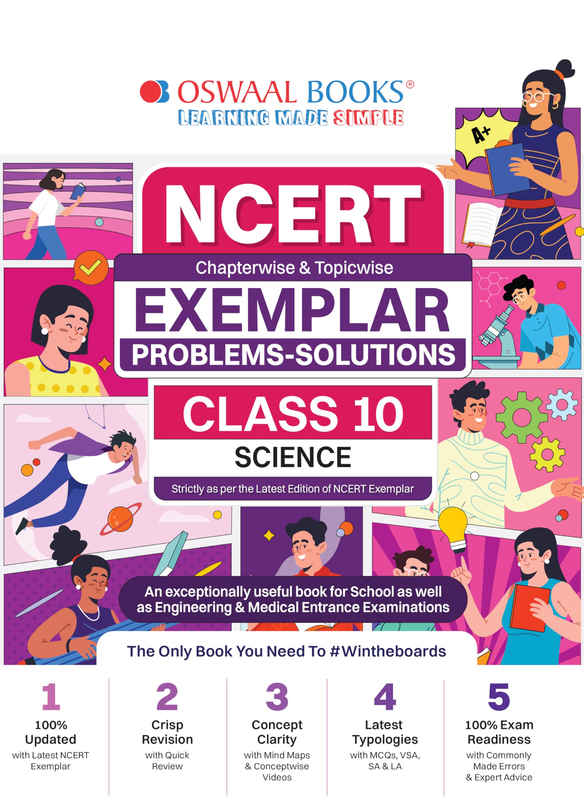 Oswaal NCERT Exemplar (Problems - Solutions) Class 10 Science Book ...