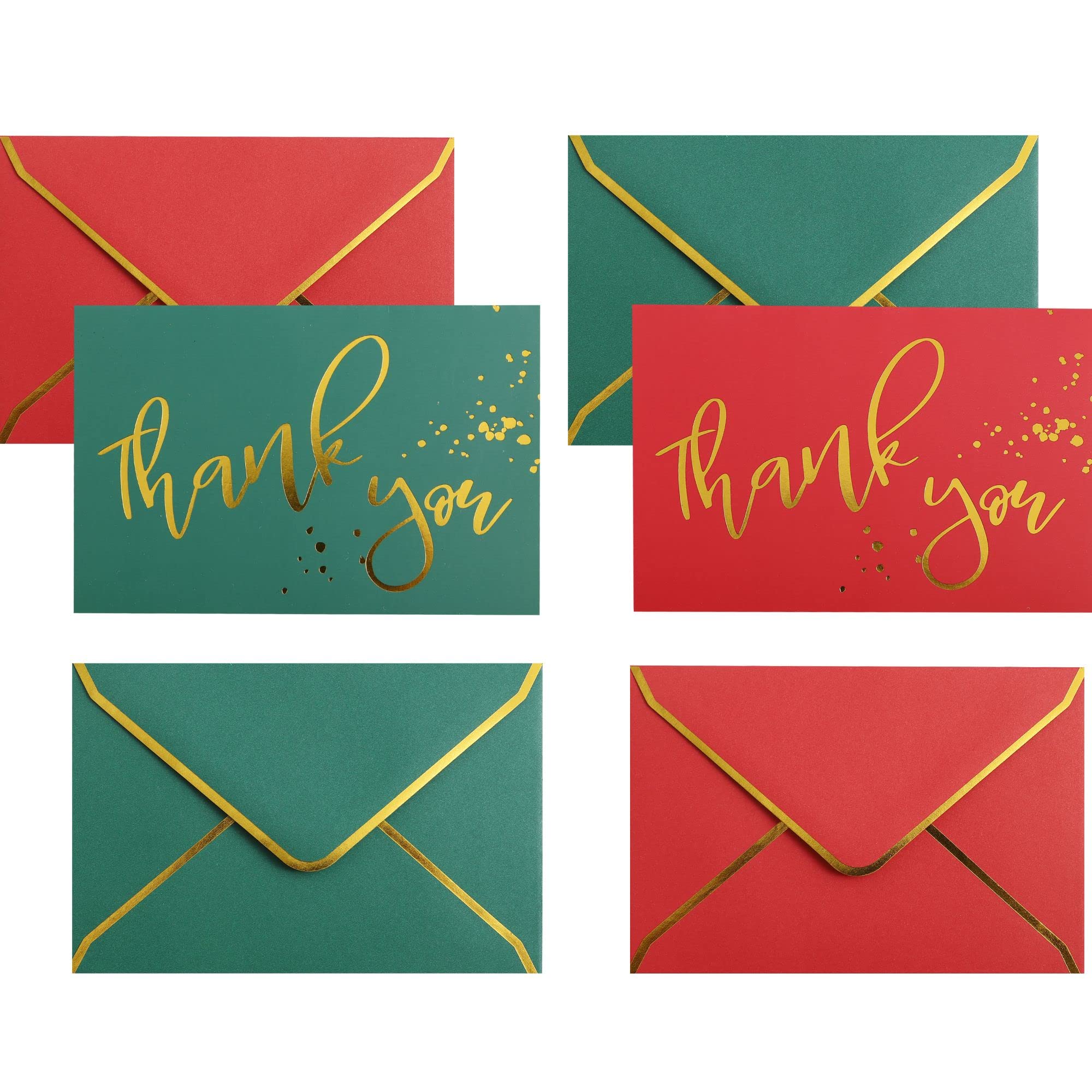 Snapklik.com : Winoo Design Heavy Duty Thank You Christmas Cards Boxed