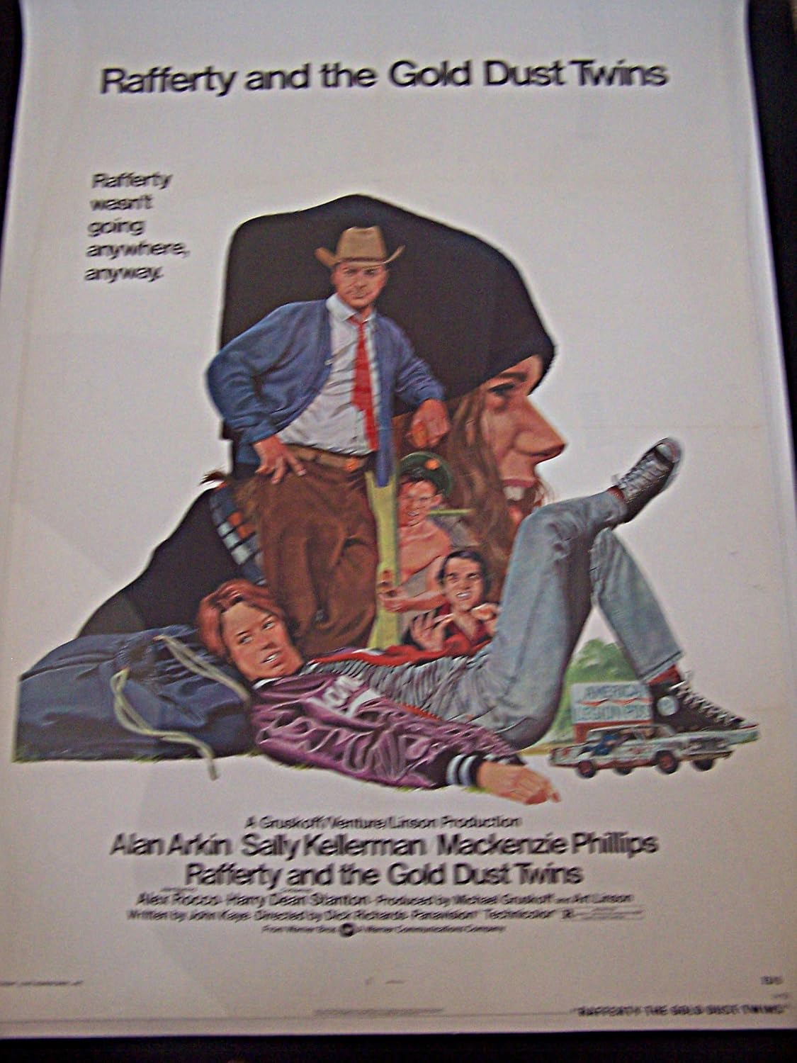 RAFFERTY & THE GOLD DUST TWINS Original Movie Poster One Sheet Linen ...