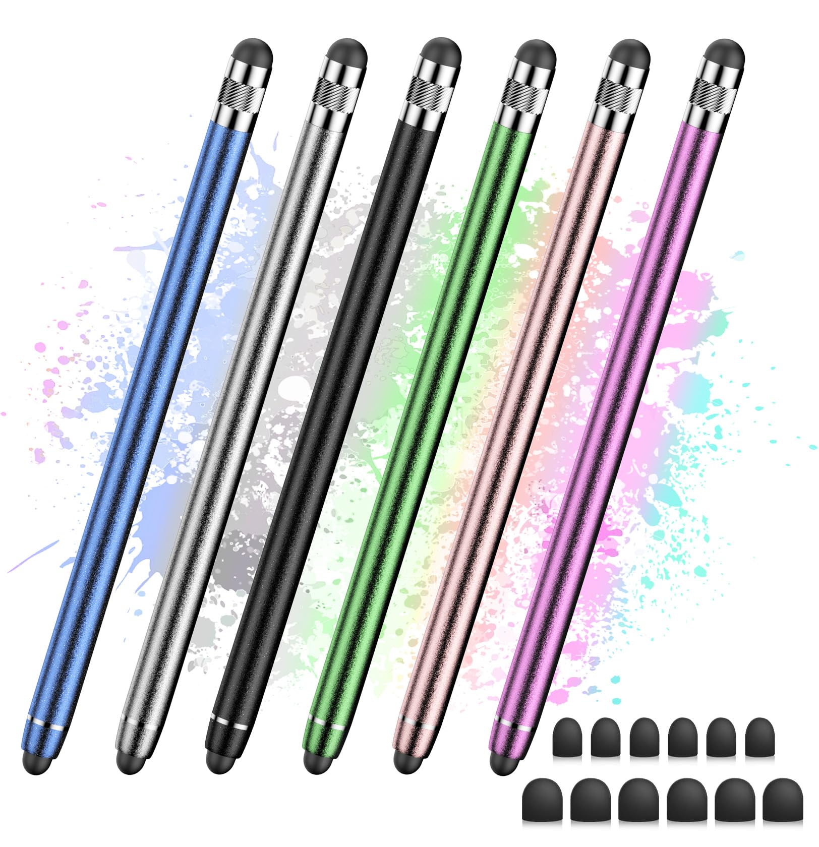 Amazon.com: 6 Pack Stylus Pens,Stylus Pencil for iPad, iPhone ...