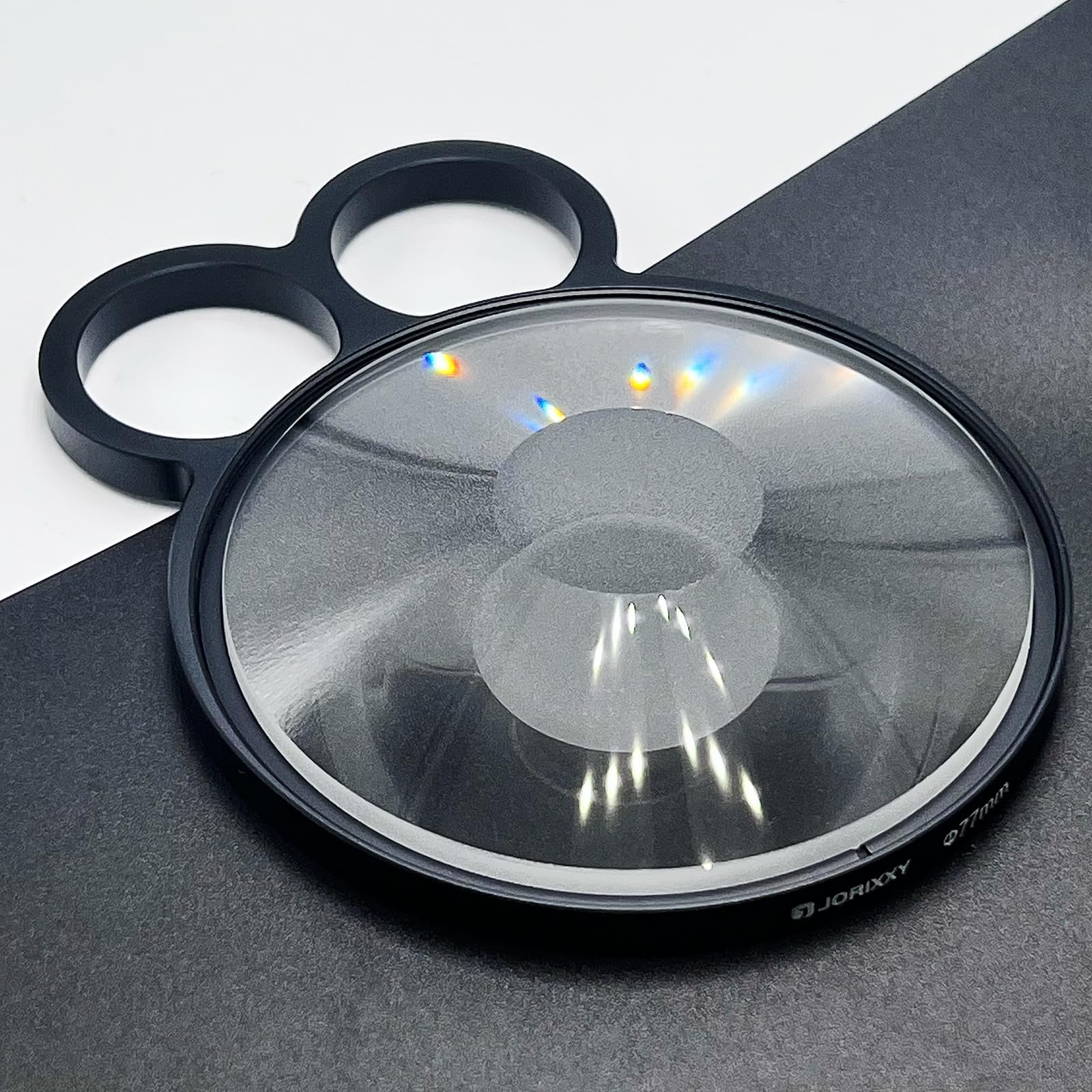 Amazon.com : Jorixxy 77mm Handheld Whirlpool Glass Prism SLR ...