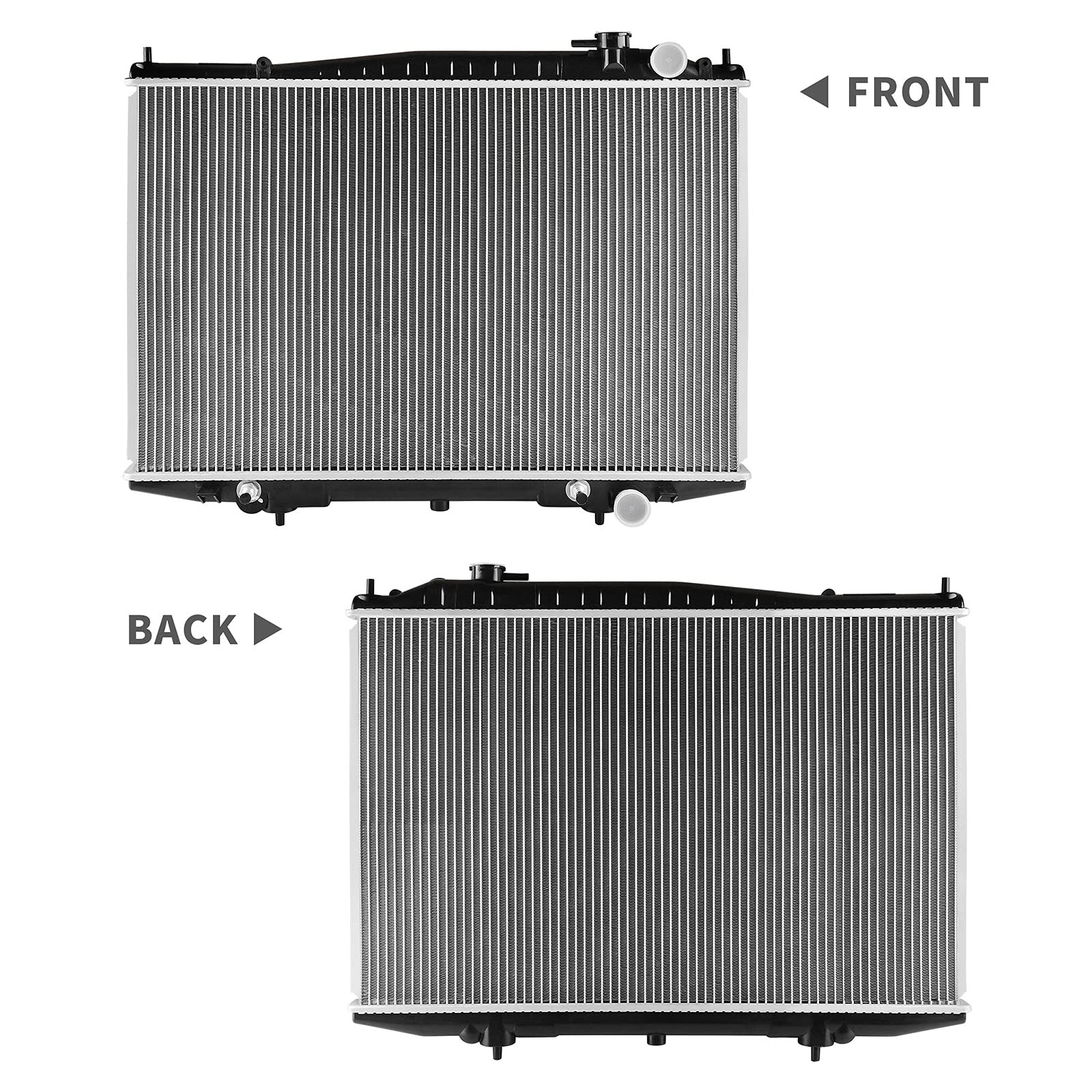 AUTOSAVER88 Radiator Compatible with 1998-2004 Nissan Frontier 2.4L ...