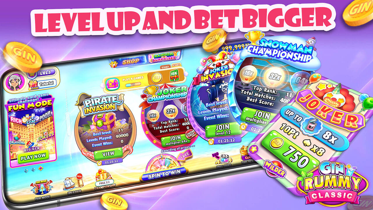 Gin Rummy - Free Card Game Set for Kindle Fire (Classic Offline App ...