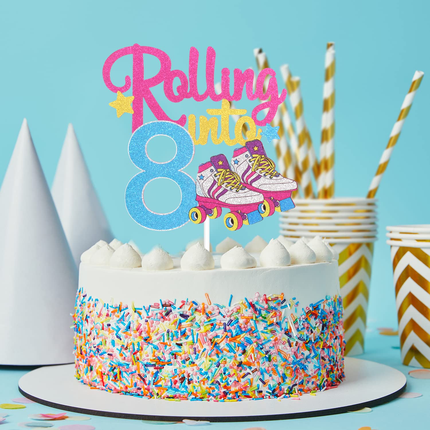 Roller Derby Birthday Cake Topper Roller Derby Last Night (Official