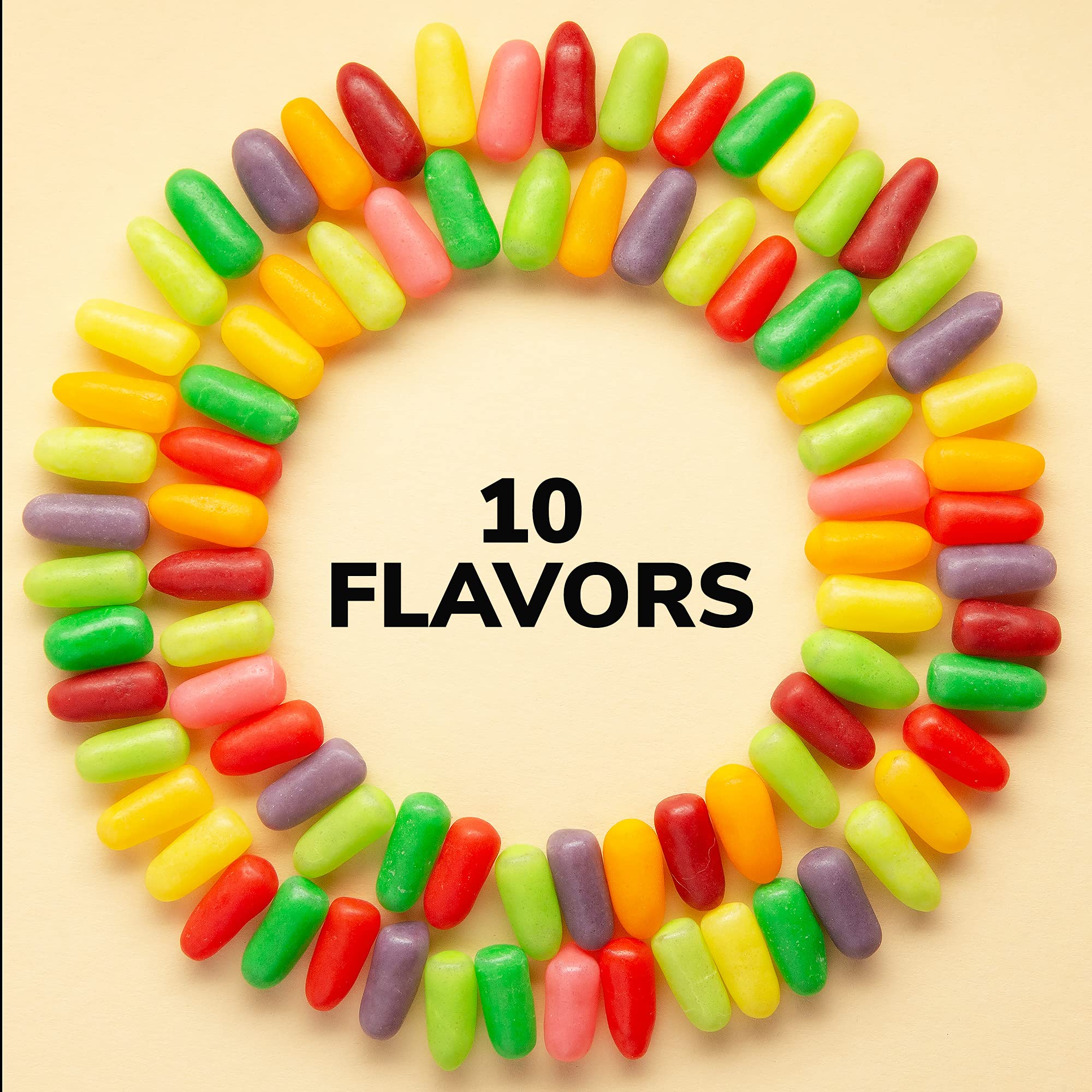 Sour Candy - Chewy Candy - 1.7 Lb Jelly Candy for Vending - Sour Candy ...