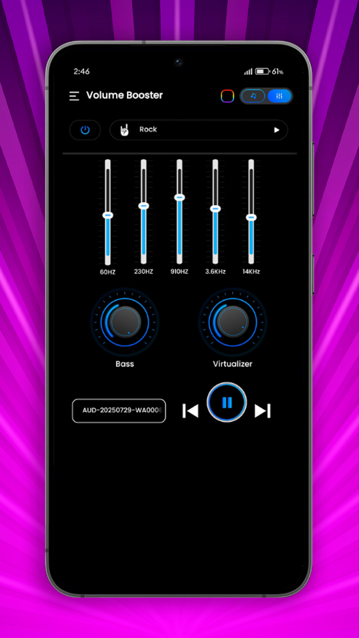 Volume Booster Sound Equalizer – Bass Booster & Audio Amplifier for ...