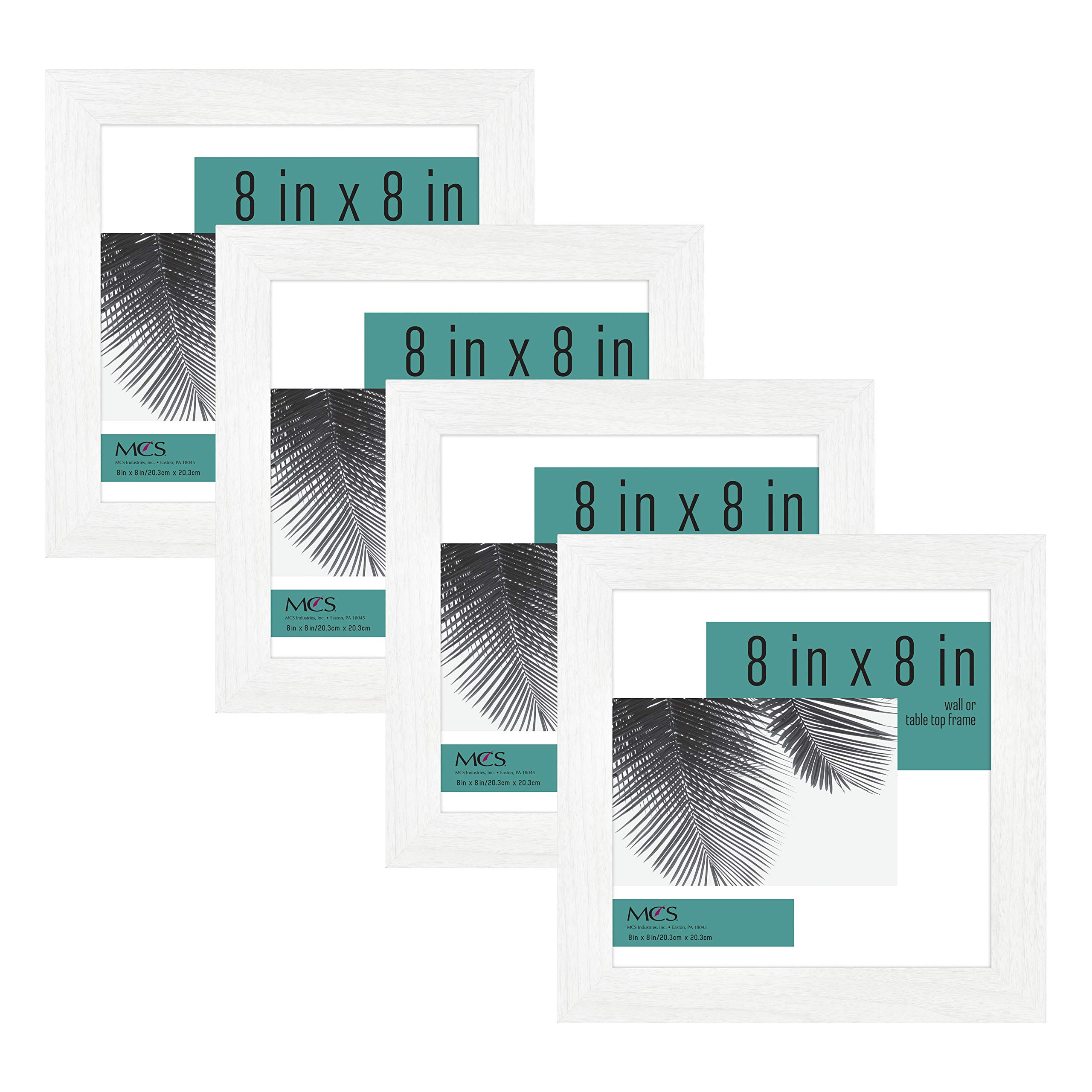 Snapklik.com : MCS Studio Gallery 8x8 Picture Frame White Woodgrain ...