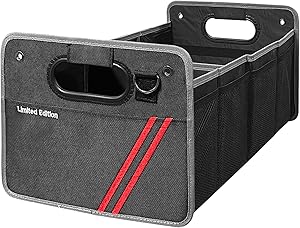 Amazon.com: Qianjiang Car Trunk Organizer, Trunk Storage Box with ...
