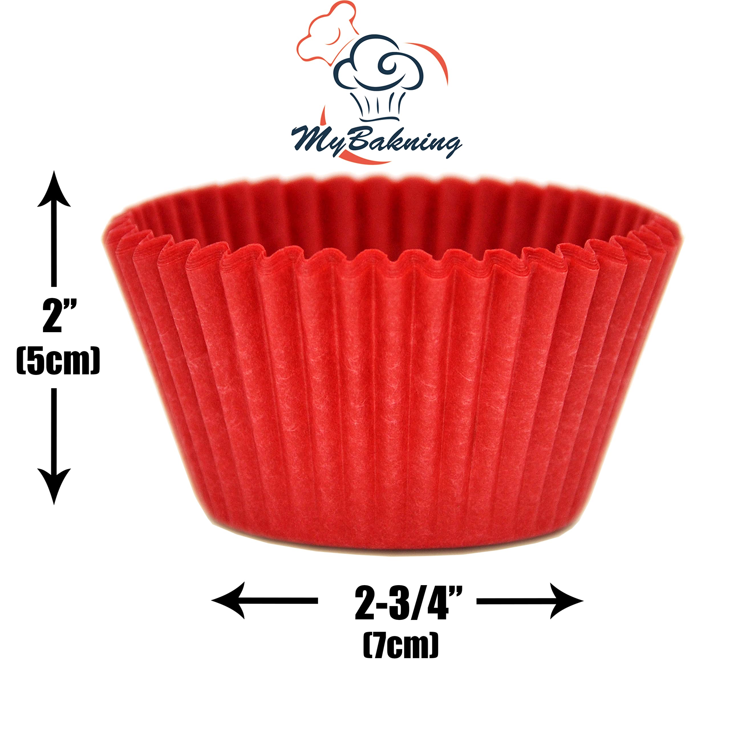 Snapklik.com : MyBakning Jumbo Size Extra Large White Red Cupcake ...