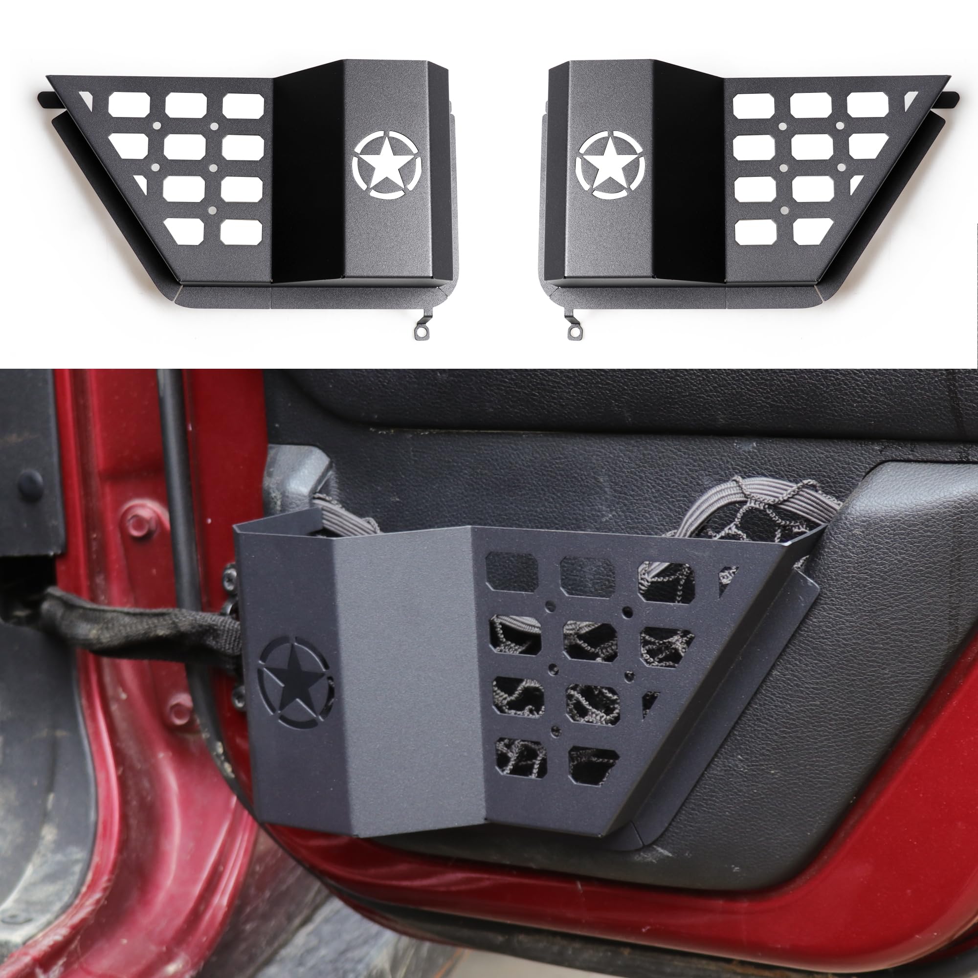 Amazon.com: RERPRO Rear Door Storage Pockets Organizer Box for 2011 ...