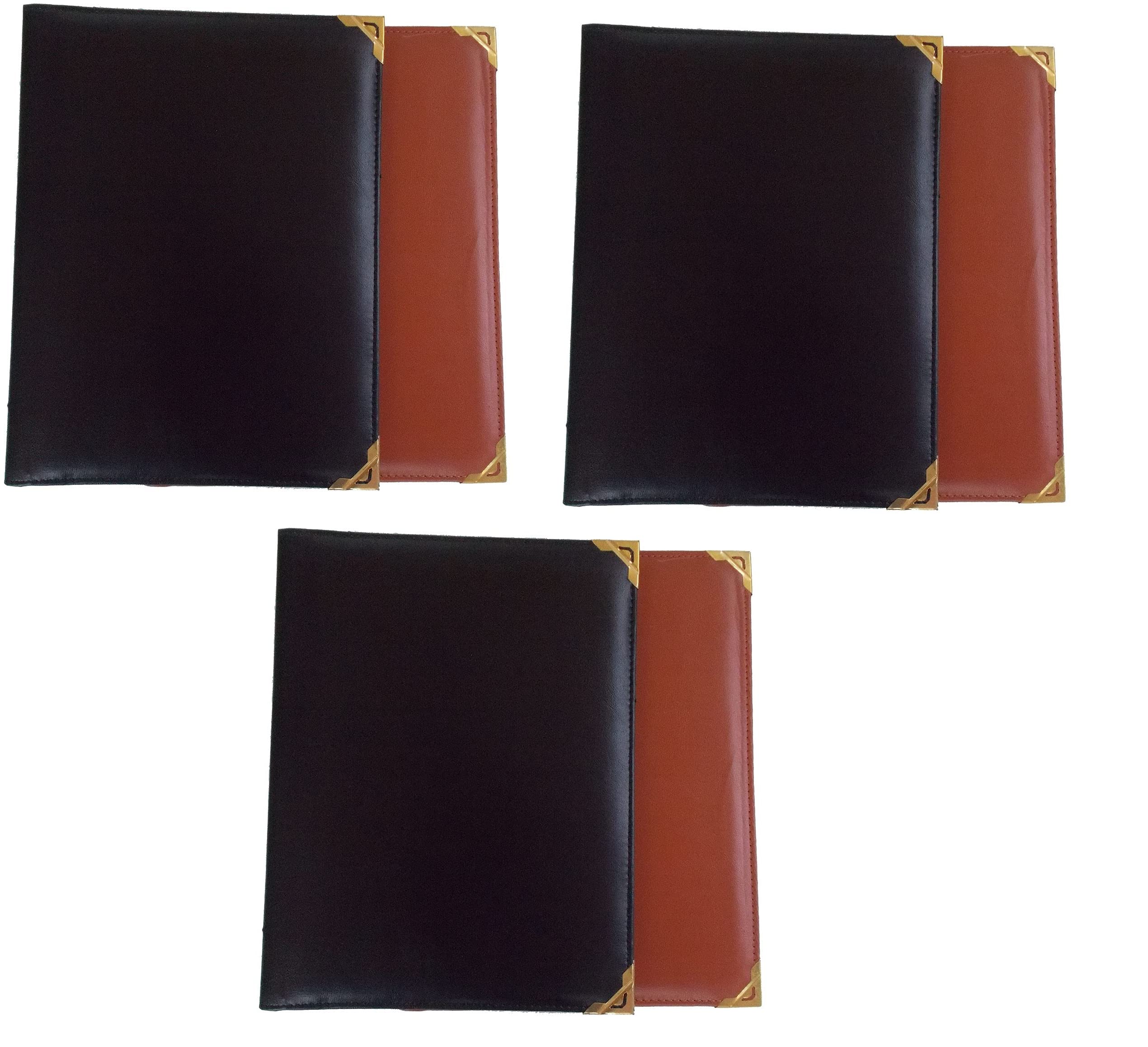 True-Ally 6 pcs A4 Size Faux Leather Menu Folder for Hotel and ...