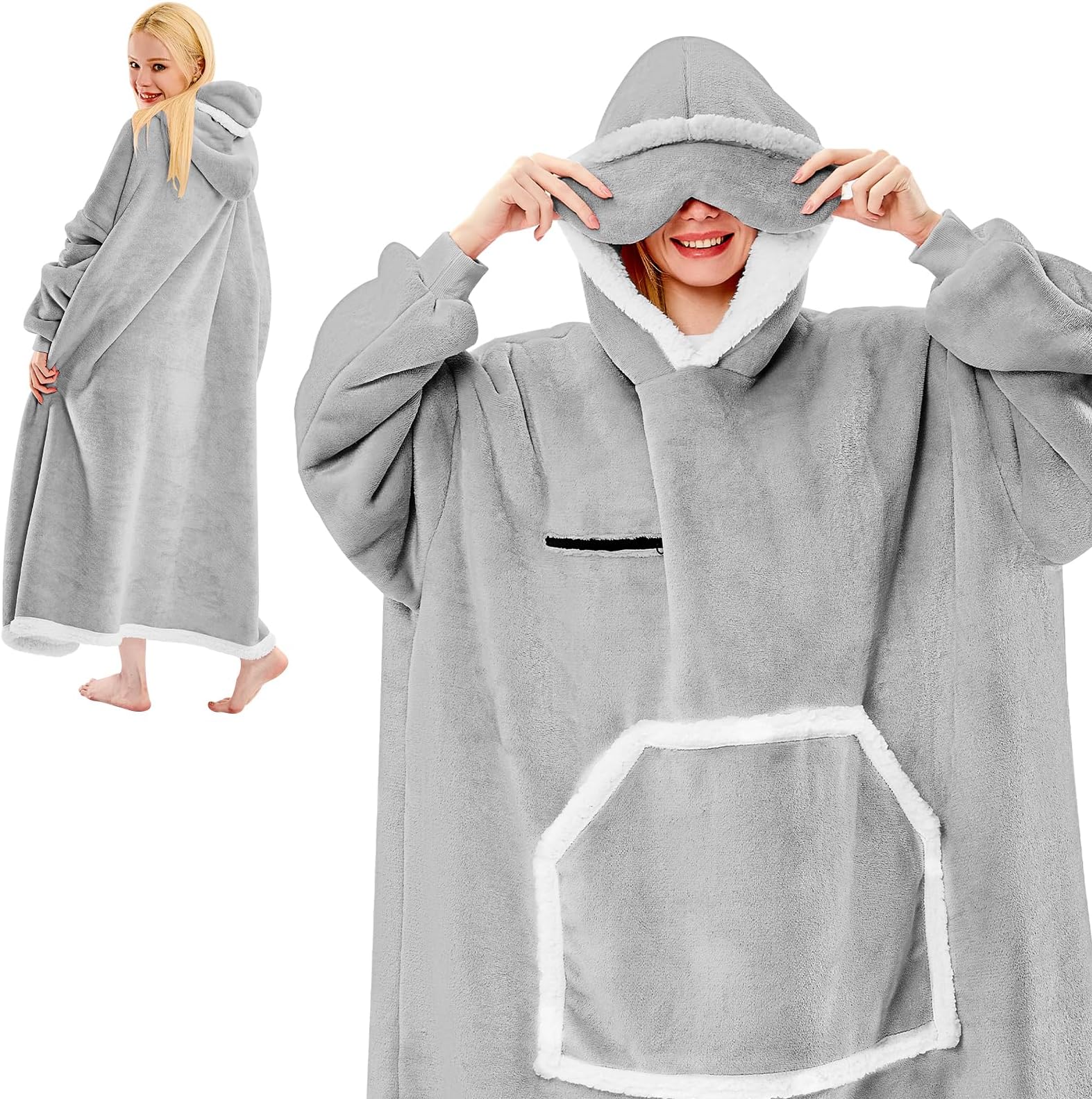 Amazon.com: yescool Wearable Blanket Hoodie - Birthday Christmas Gifts ...