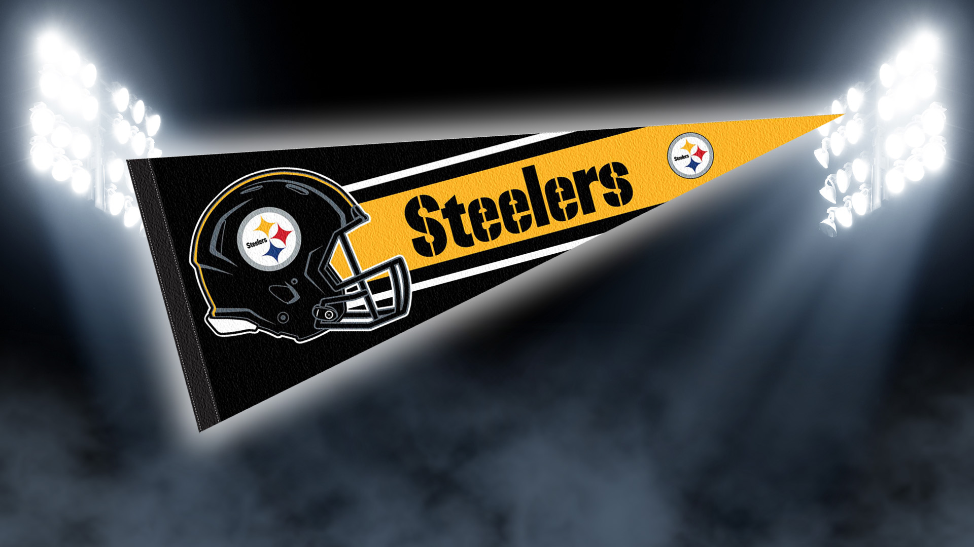 Watch Pittsburgh Steelers Helmet Pennant on Amazon Live