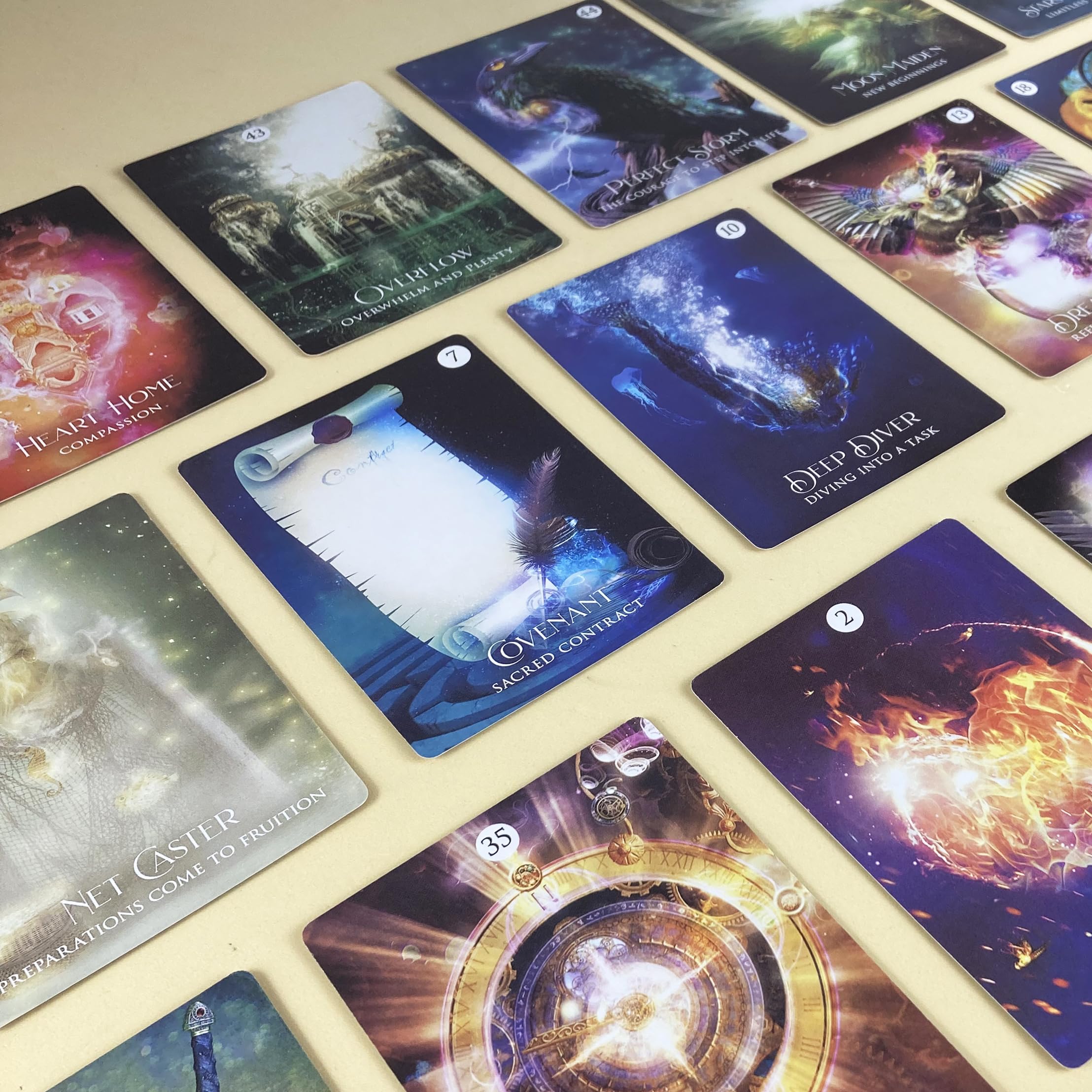 Snapklik.com : Aumtok The Shamans Dream Oracle Cards Miniature Version