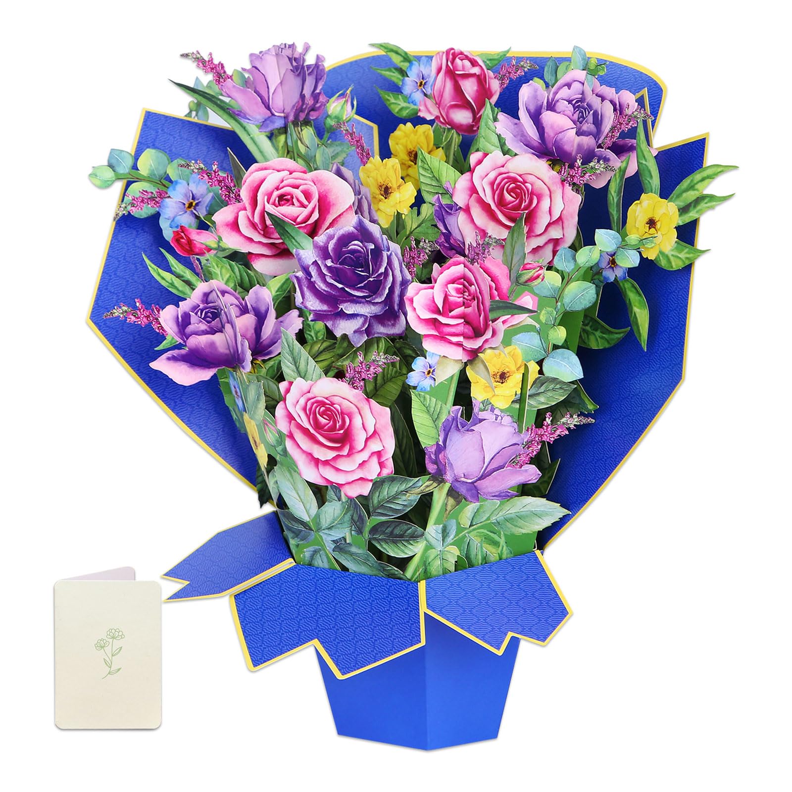 Snapklik.com : YiYou Pop Up Flower Cards, Graduation Cards 3D Paper ...