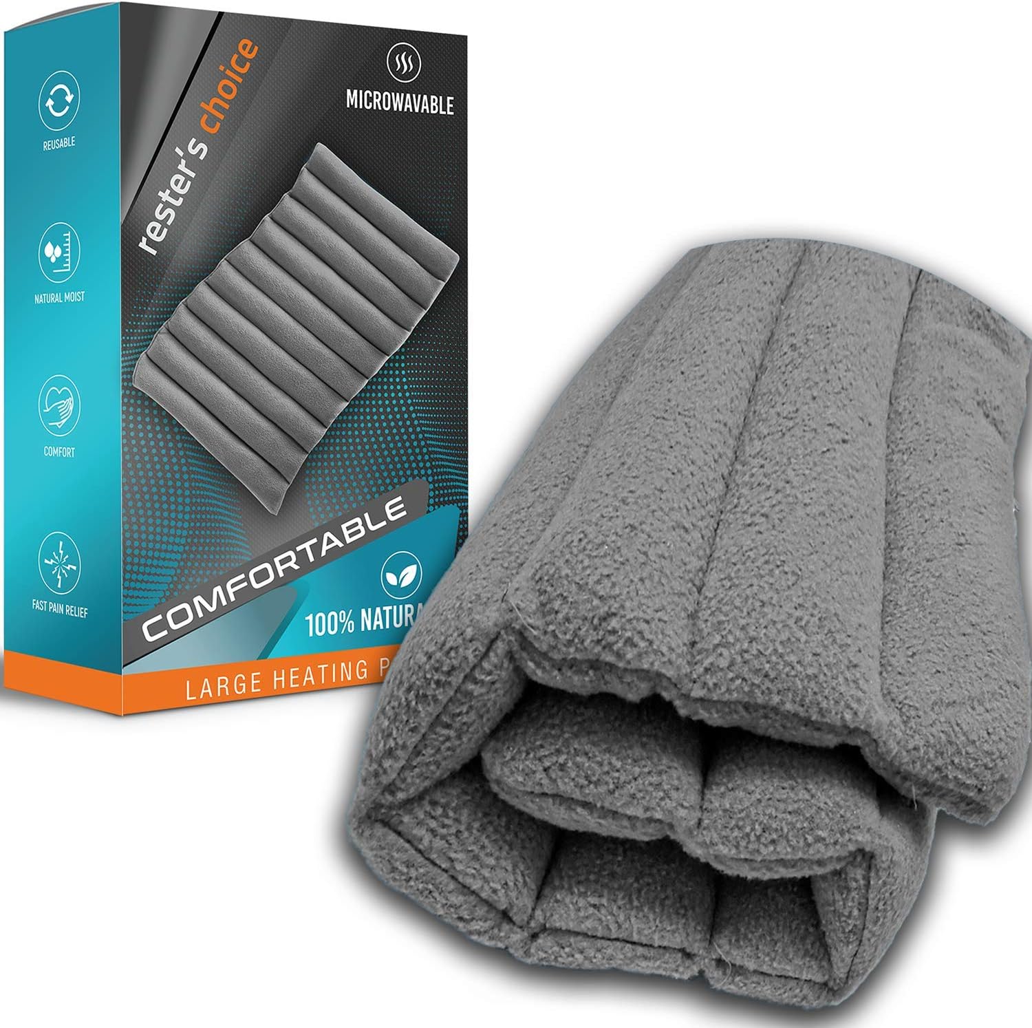Amazon.com: All-Natural Large Heating Portable Pad - 13"x22 ...