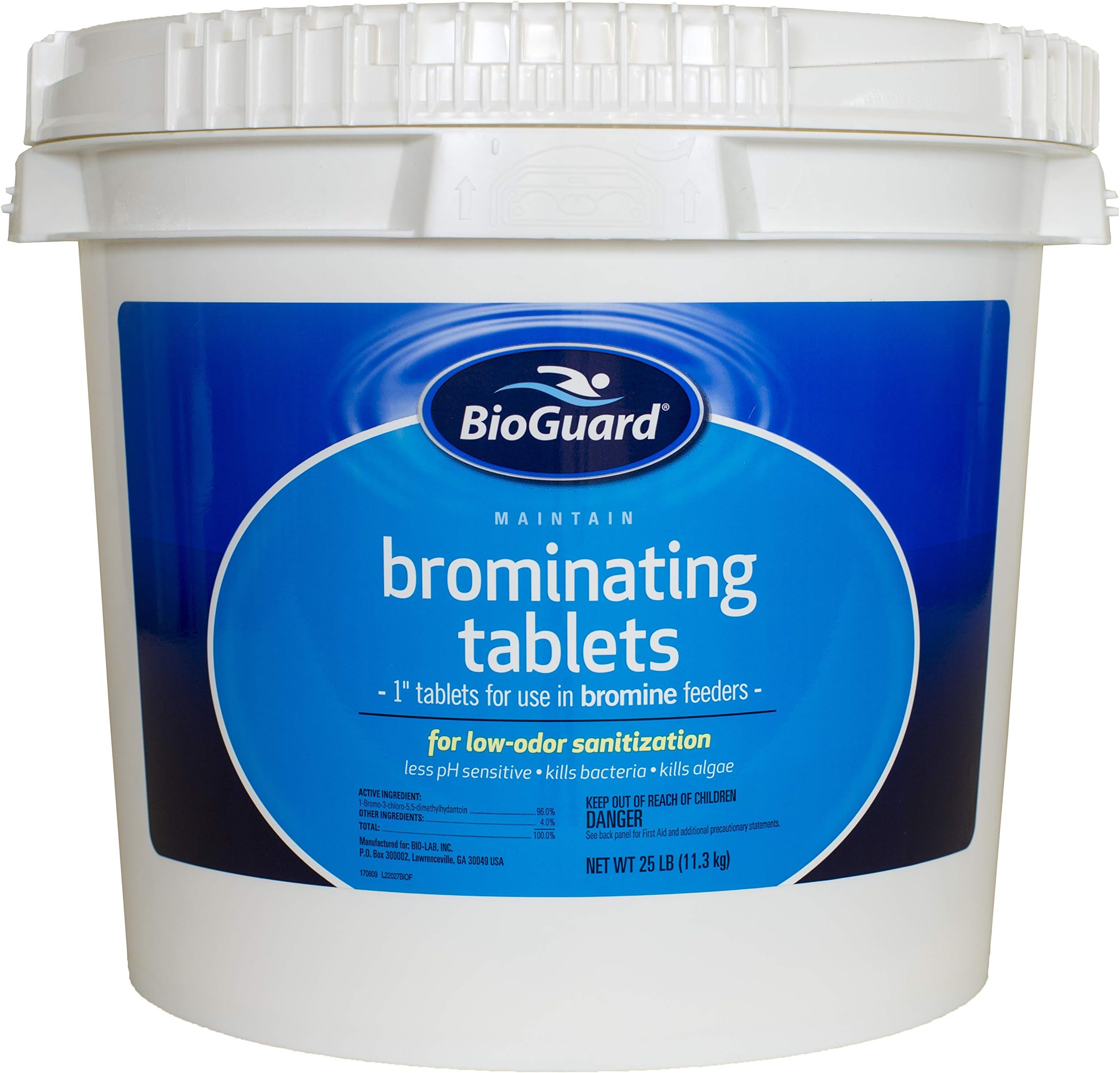Amazon.com : BioGuard Bromine Tablets - 25 Lb. : Swimming Pool Bromine ...
