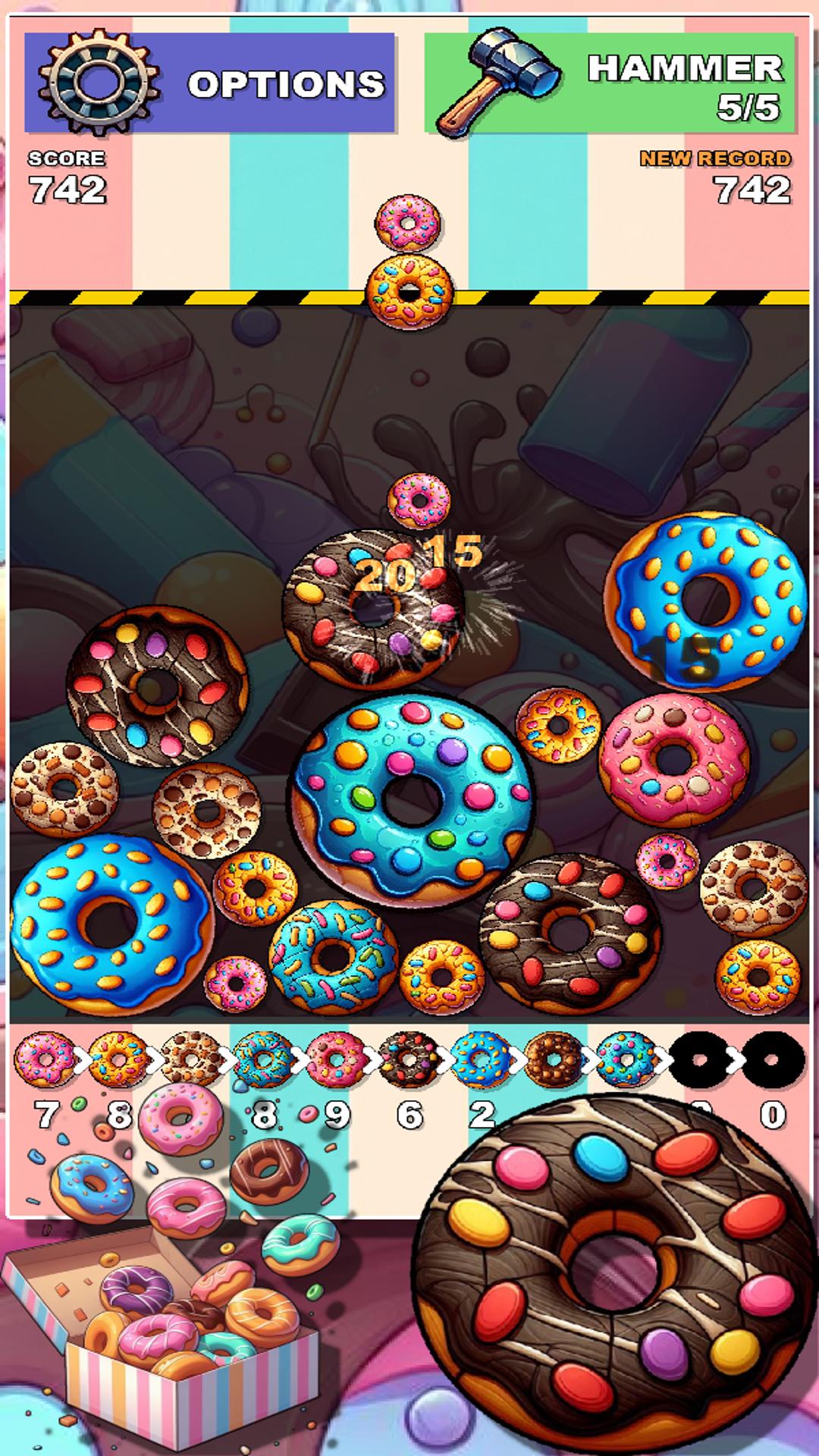 Merge Donuts - Puzzles for children / kids - [2,3,4,5,6,7,8,9,10 years ...