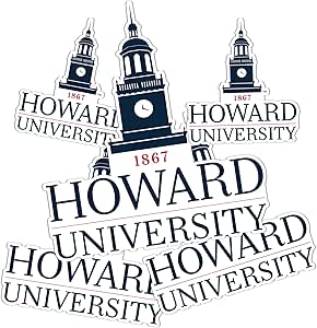 Amazon.com: Howard University Sticker Bison HU Stickers Vinyl Decals ...