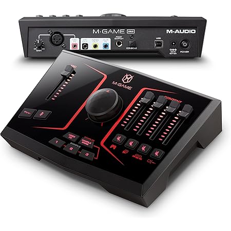 M-GAME SOLO Interface audio USB et mixeur pour stream et gaming avec ...
