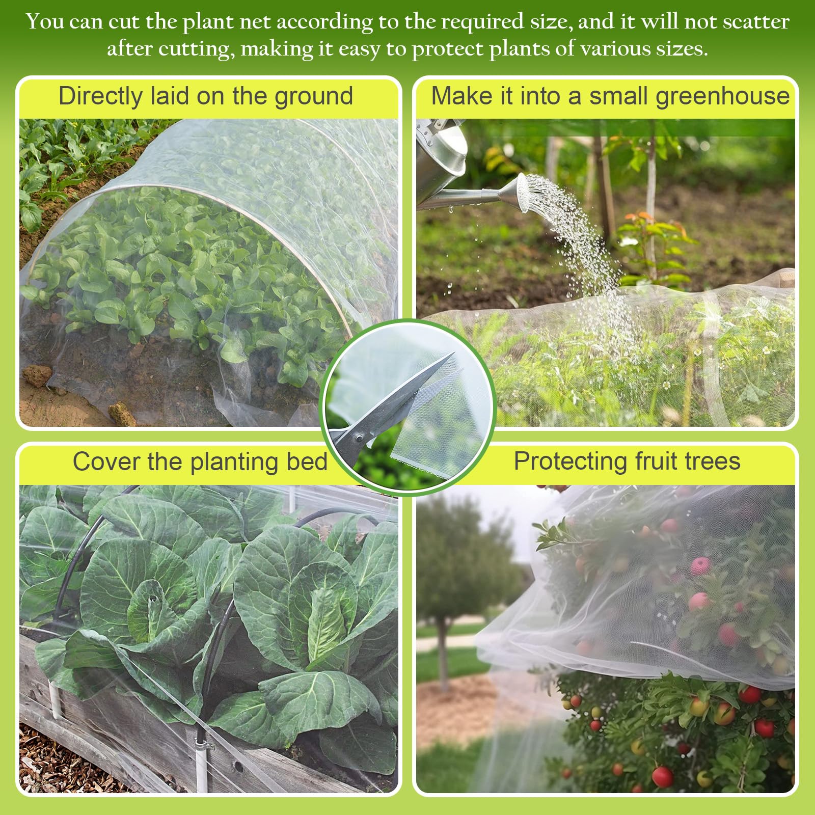 Snapklik.com : Garden Netting,10x30 FT Outdoor Mosquito Net For Porch ...