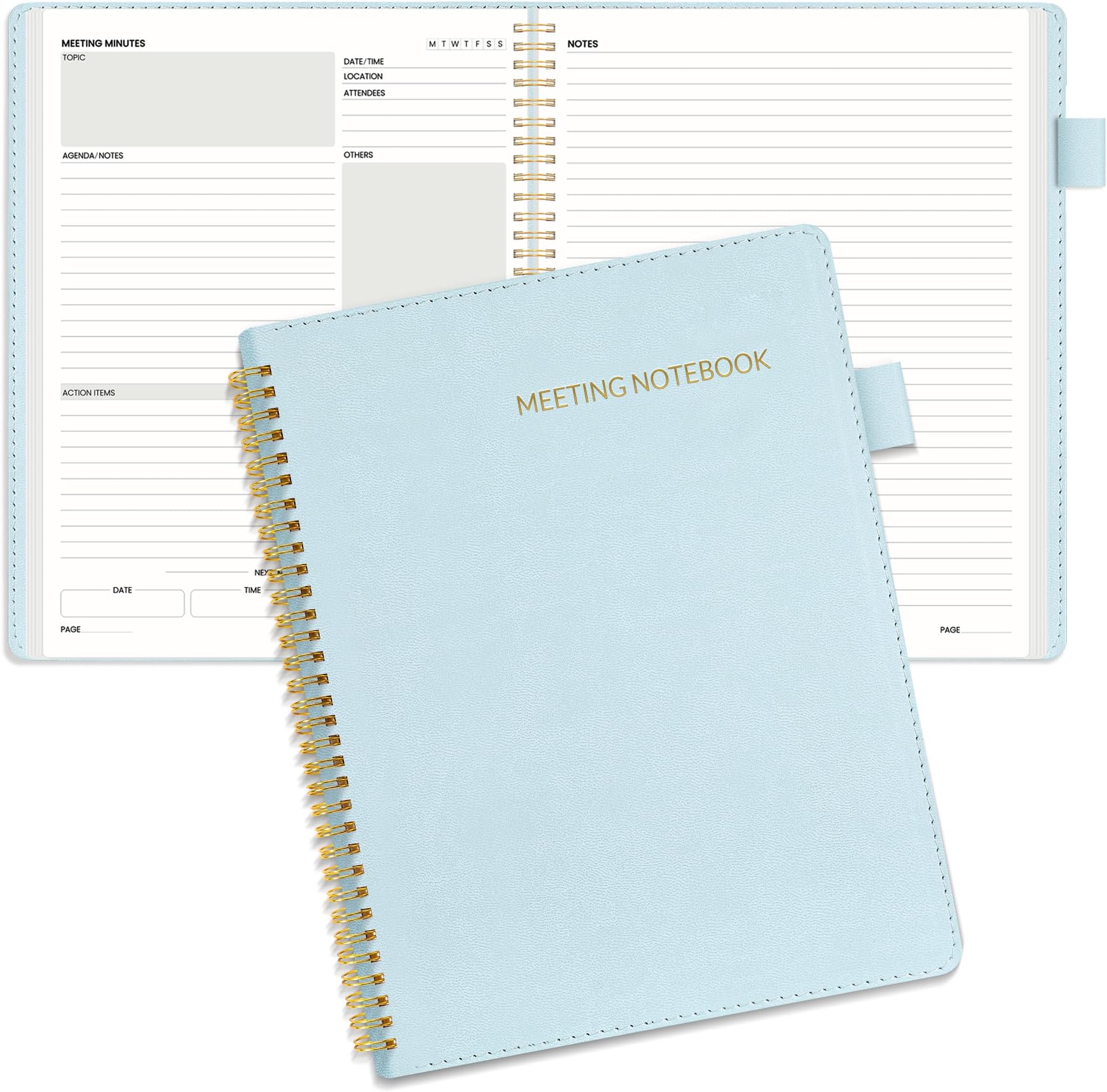 Amazon.com : SUNEE Half Meeting Half Note - 8.5"x11" Professional ...