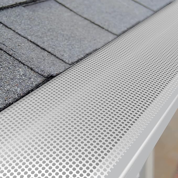 Daisypower Gutter Guards,4", 5", 6" Stainless Steel DIY Leaf Protection ...