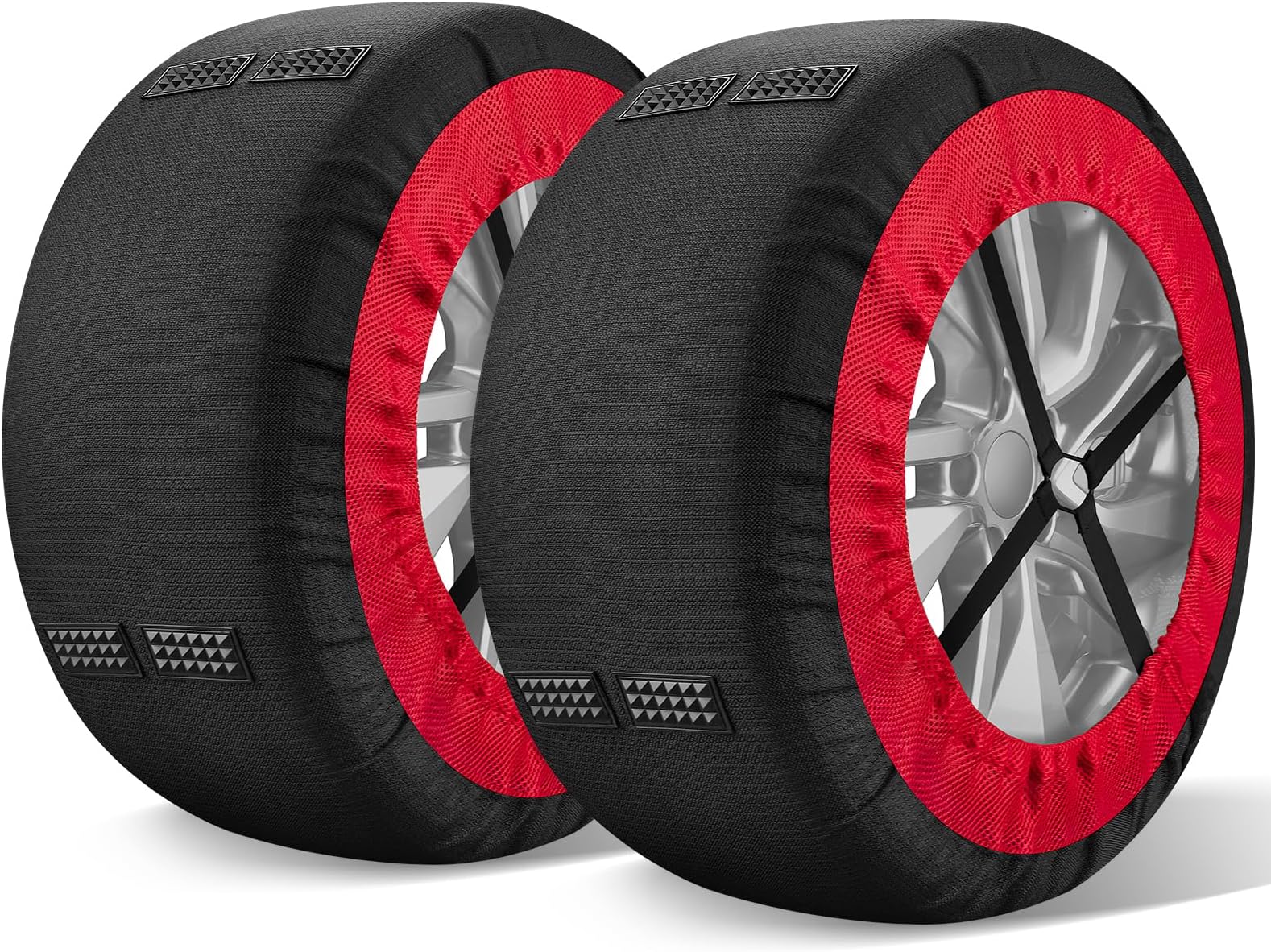 highsam Super Grip Calze da Neve Omologate Italia EN 16662-1 Catene da ...