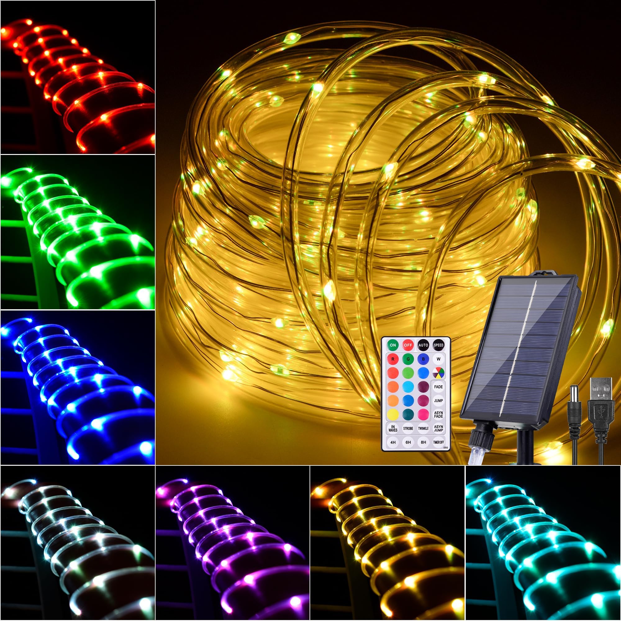Amazon.com: Sunforce 35' Solar LED String Lights with Remote Control
