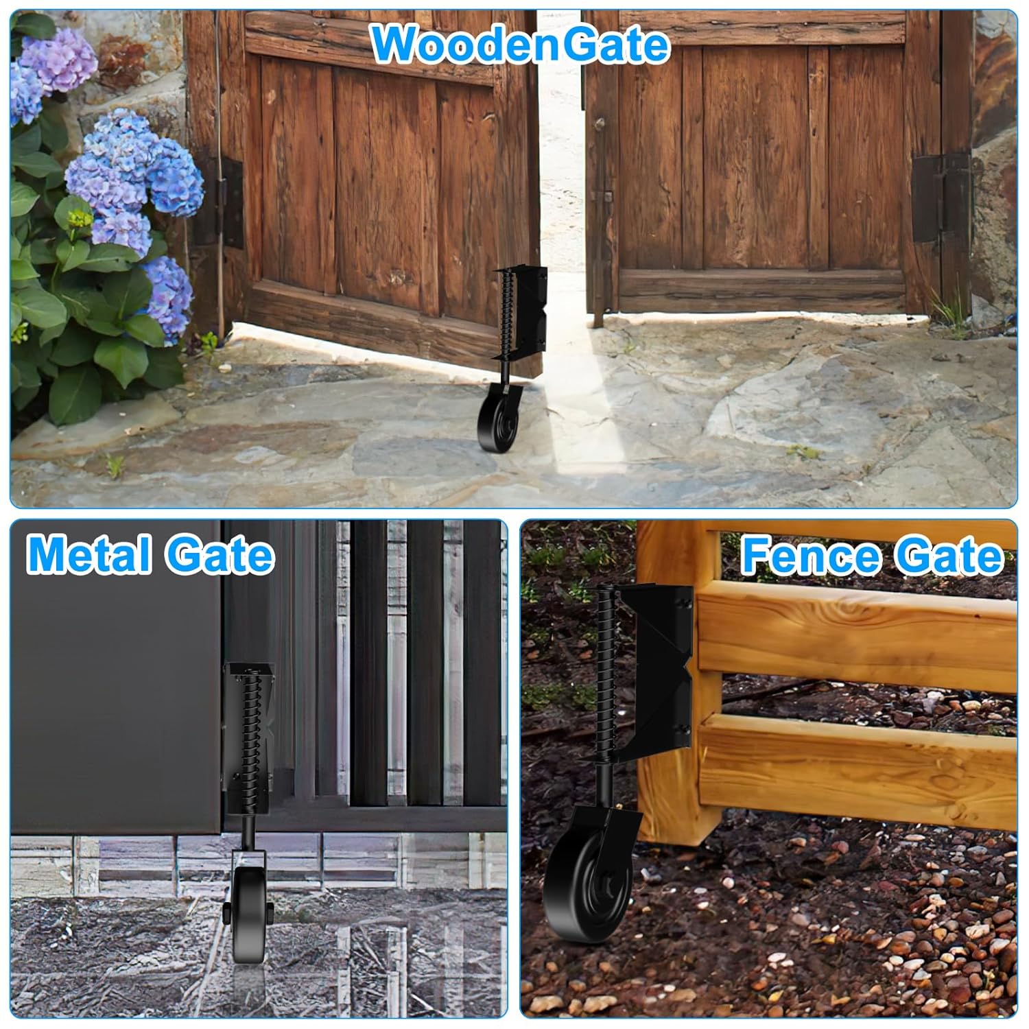 Heavy Duty Gate Wheel, Gate Casters for Wooden Gates Philippines | Ubuy