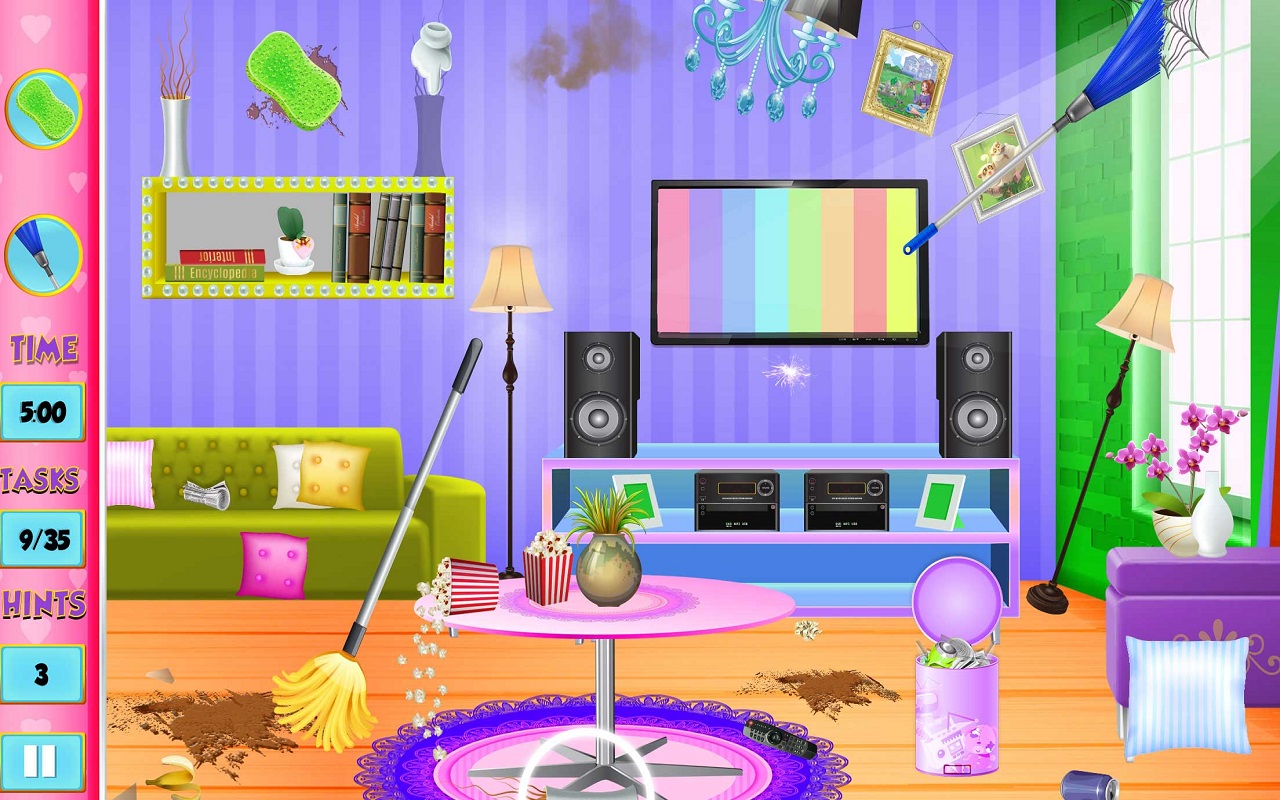 My Family Mansion Cleaning: Princess Family Mansion of Dream House ...