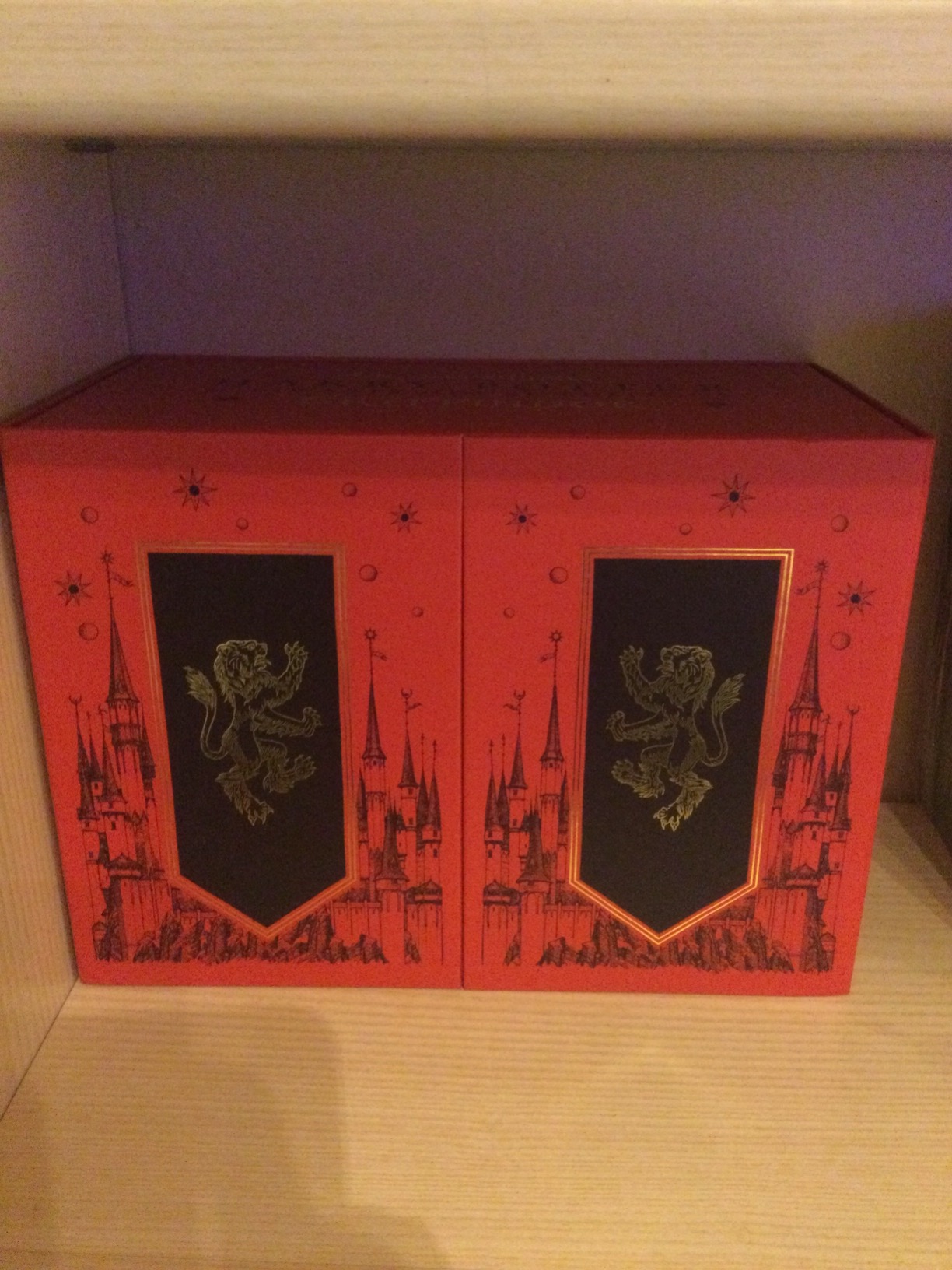 Harry Potter Gryffindor House Editions Paperback Box Set: 1-7 : Rowling ...