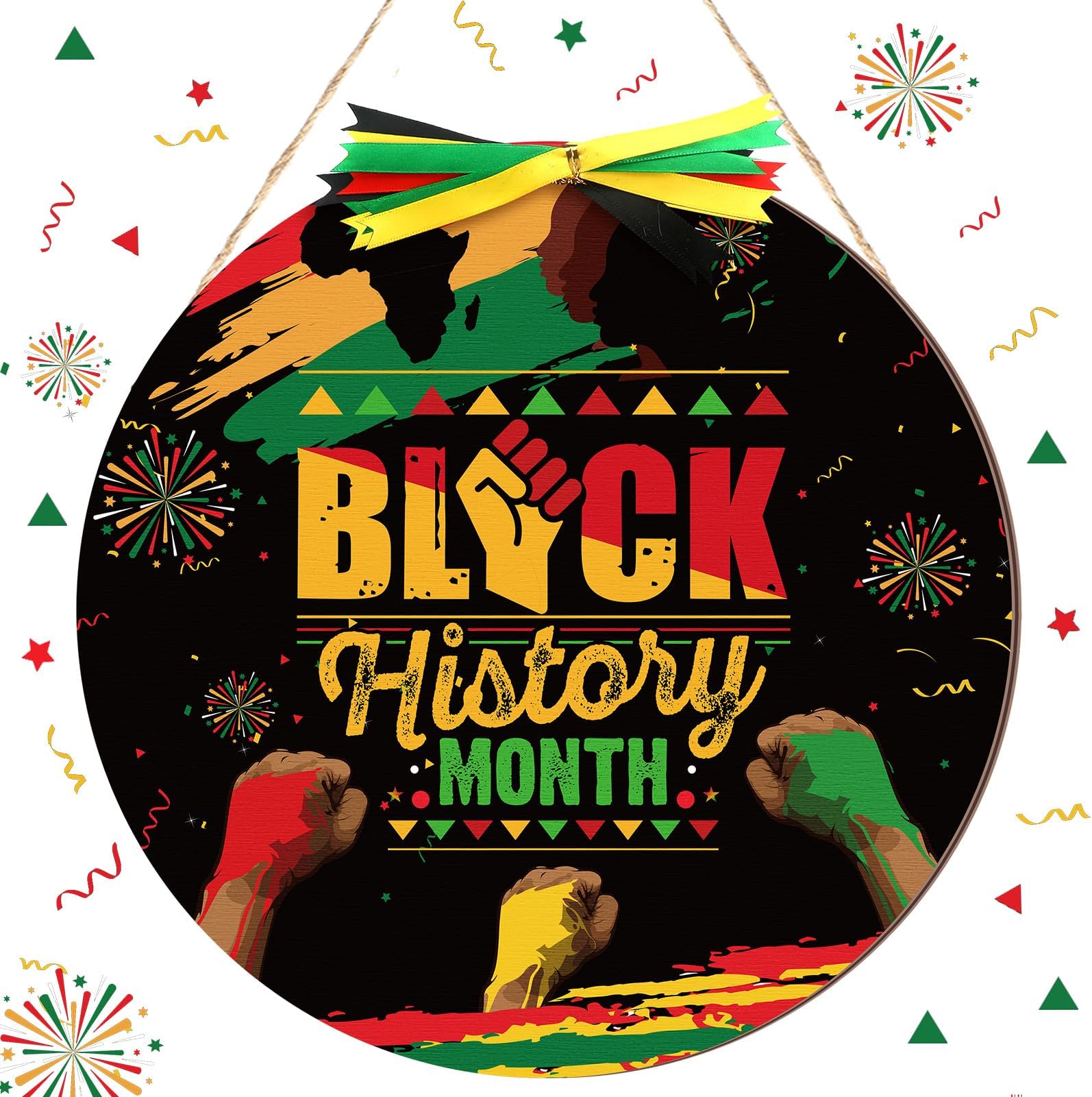 Amazon.com : Juneteenth Sign Decor, Breaking Every Chain, June 19th ...