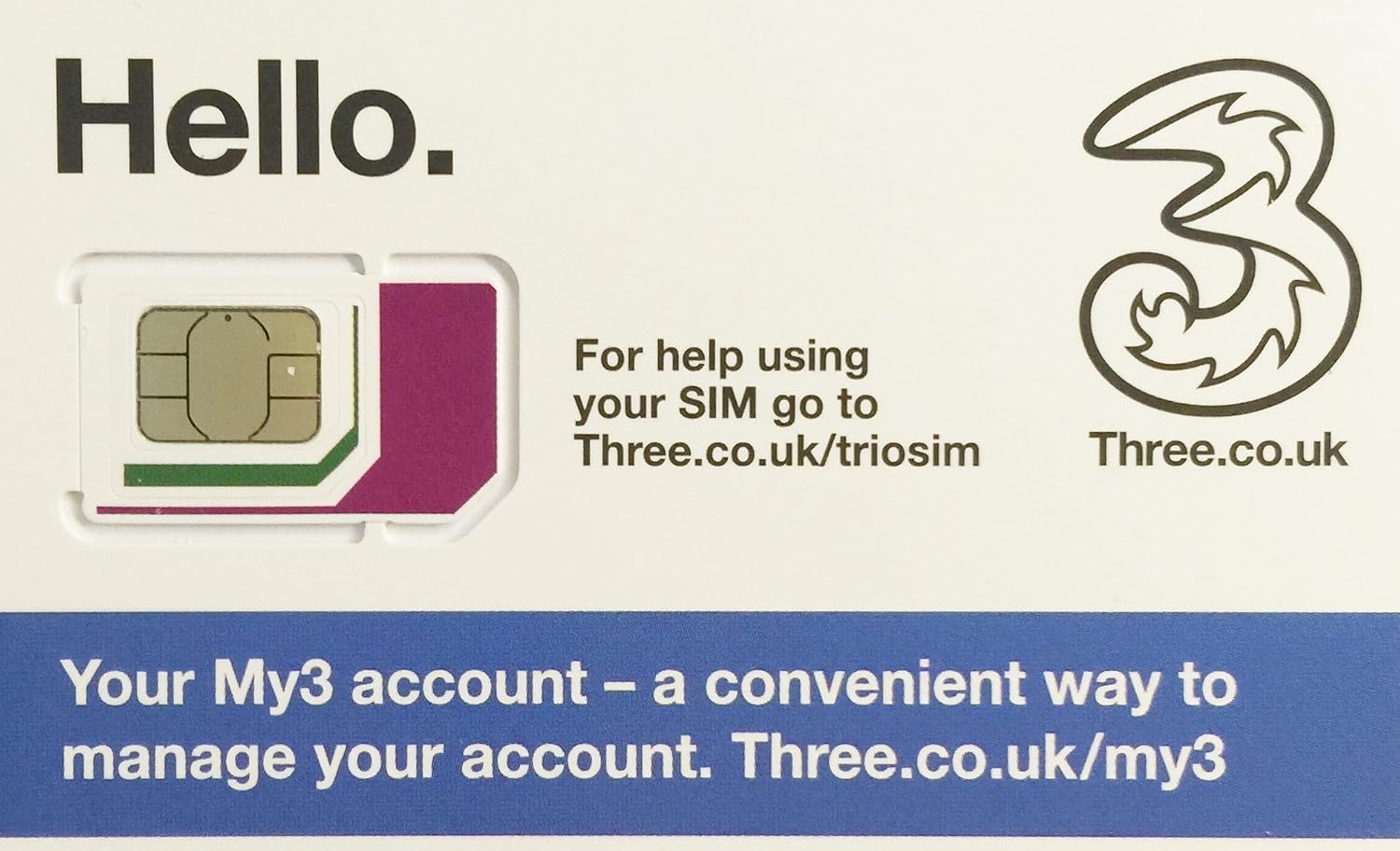 Amazon.com: United Kingdom with 42 countries - Three SIM Card with £20 ...