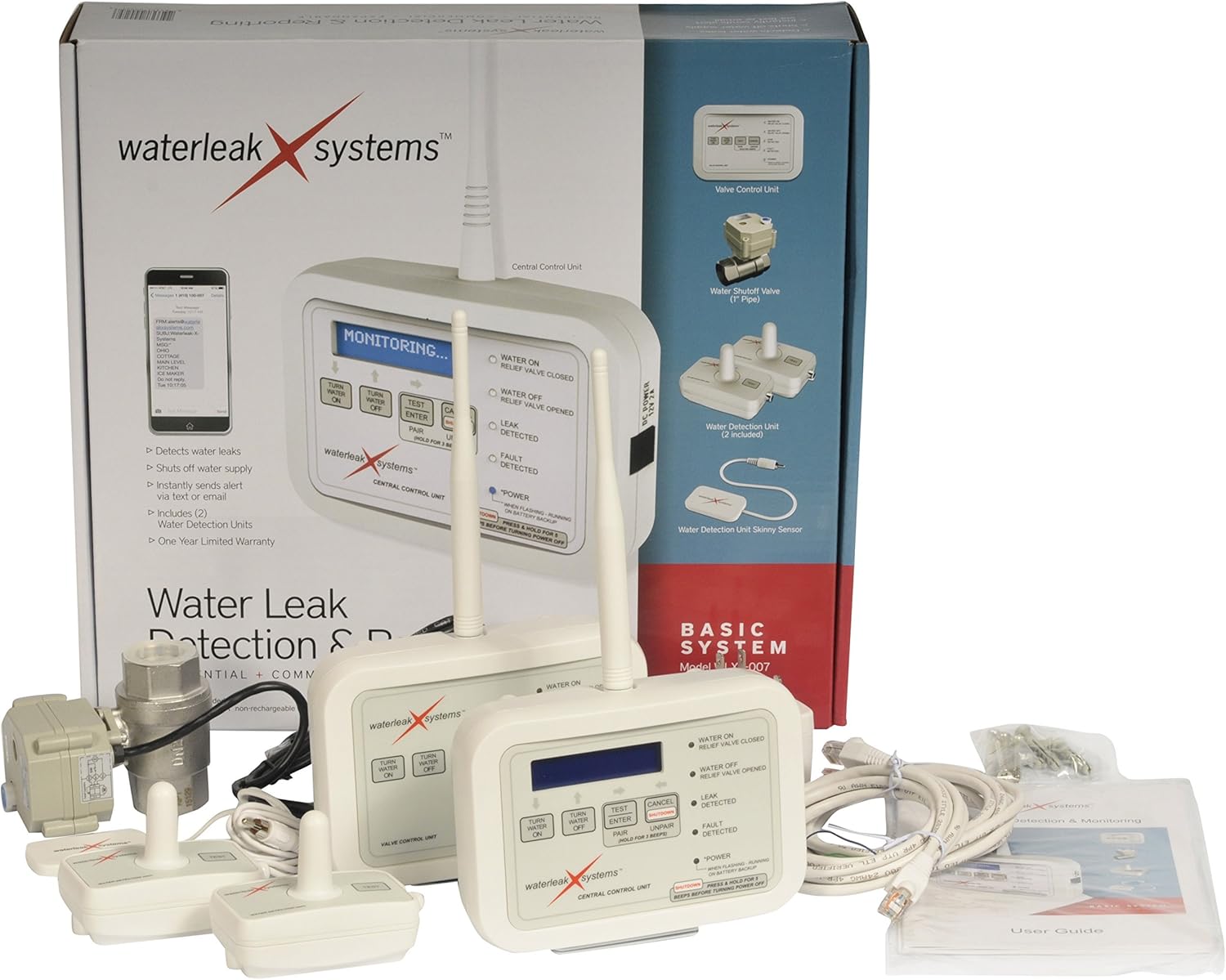 Water Leak Detection System with Reporting - Amazon.com