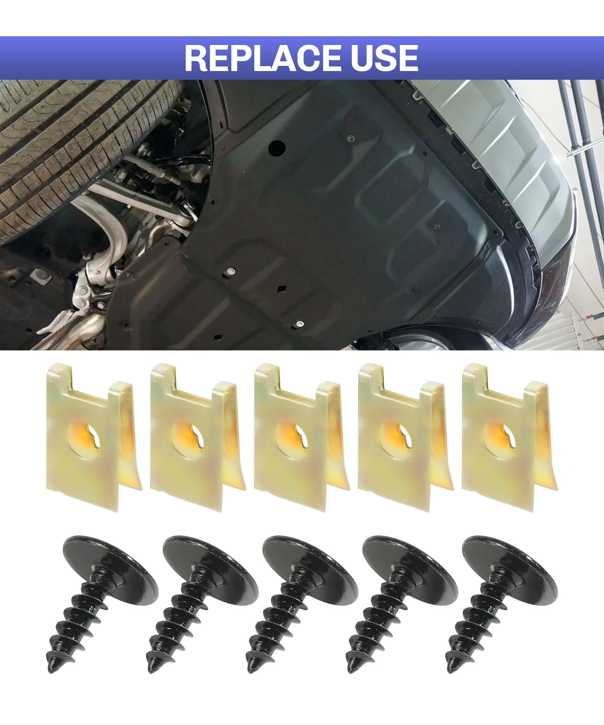 Snapklik.com : Bylikeho Bumper Clips,Car Accessories U Clips,Automotive ...