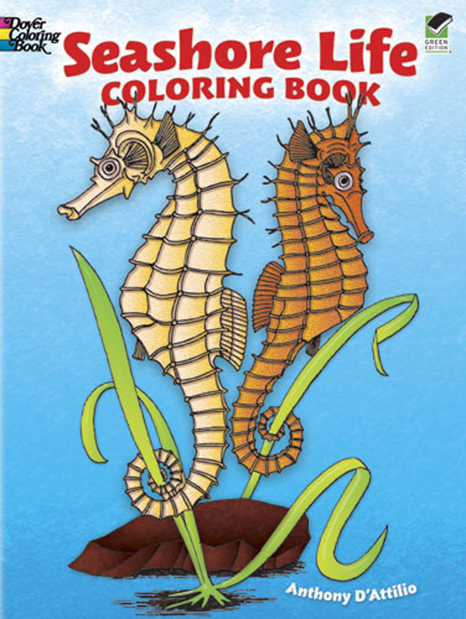 Seashore Life Coloring Book (Dover Sea Life Coloring Books): Anthony D ...