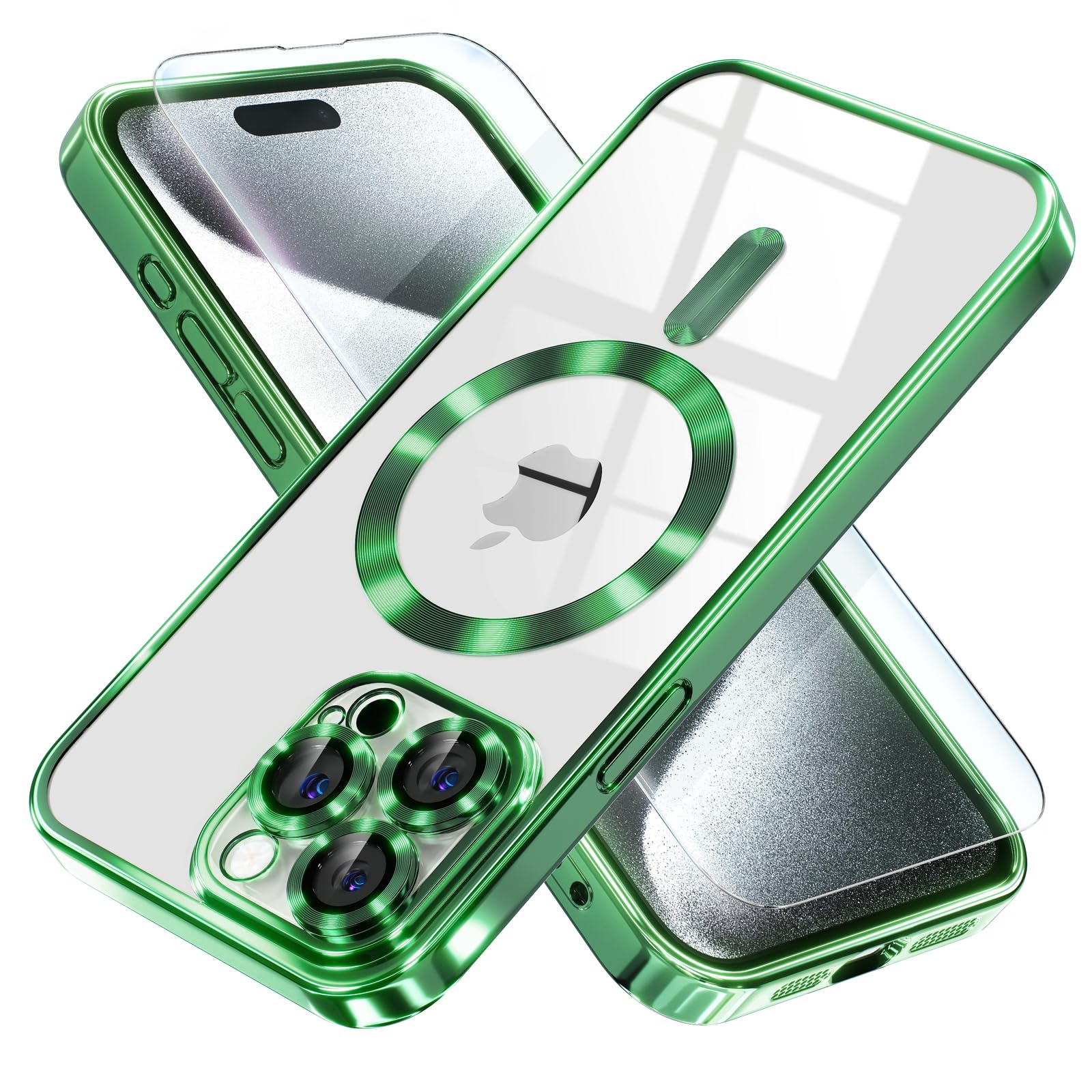 Amazon.com: Misea Magnetic for iPhone 15 Pro Max Case with MagSafe ...